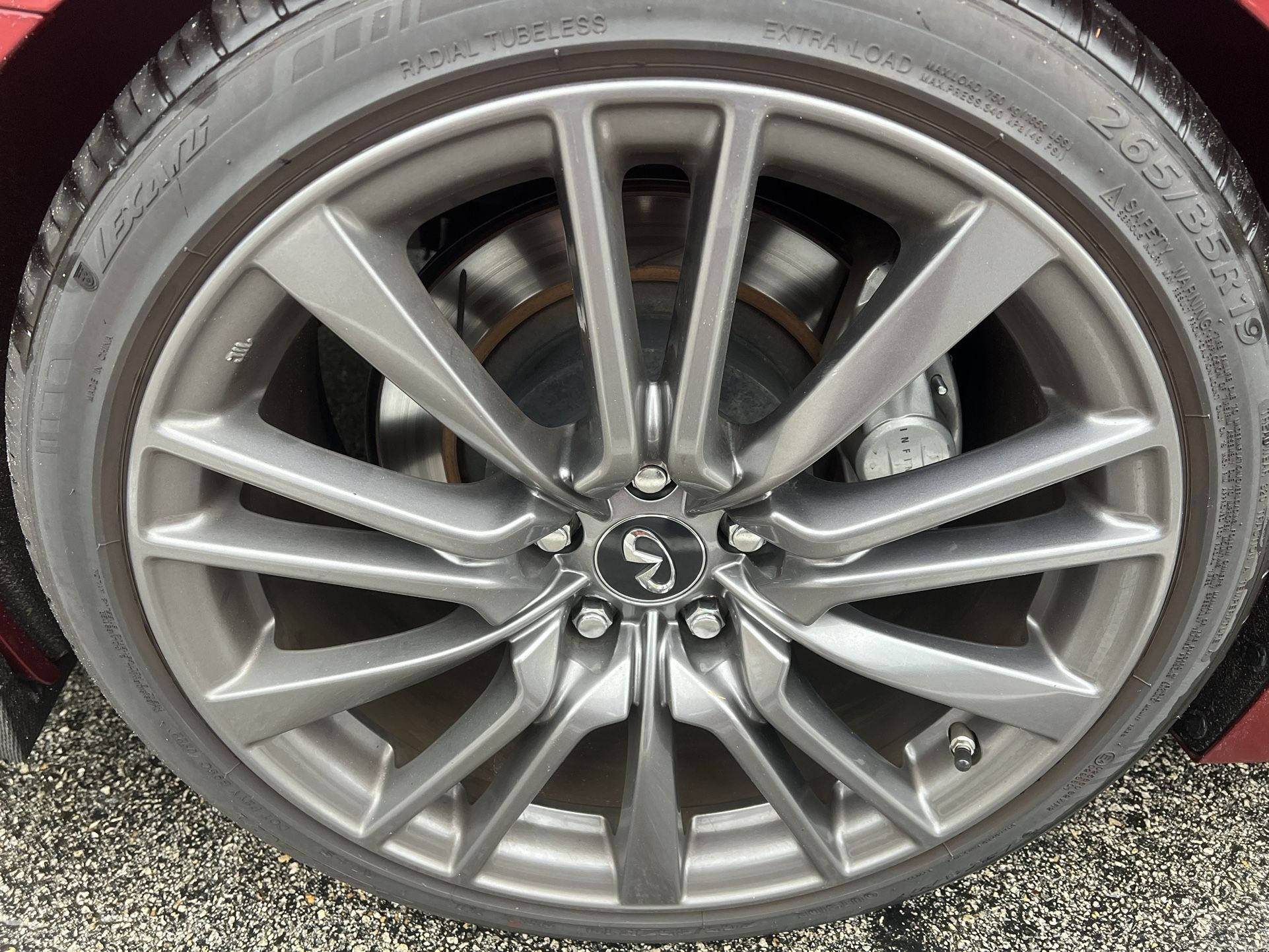 Q50 Red Sport Rims for Sale in West Palm Beach, FL - OfferUp