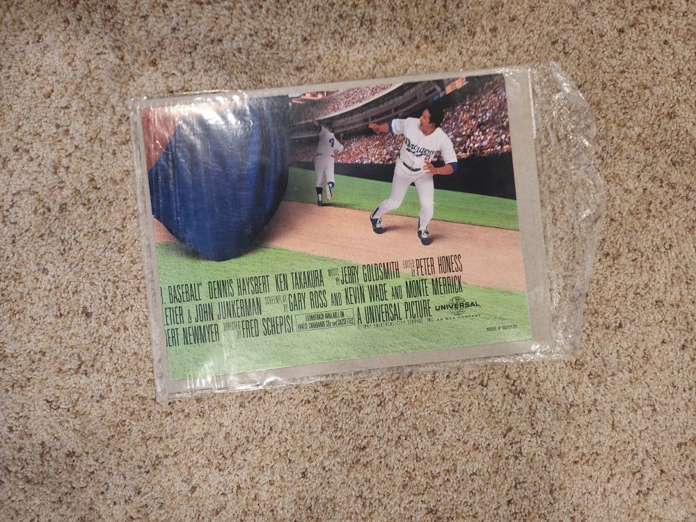 NEW OLD STOCK RARE MR. BASEBALL MOVIE POSTER ORIGINAL FINAL 27x40 TOM ...