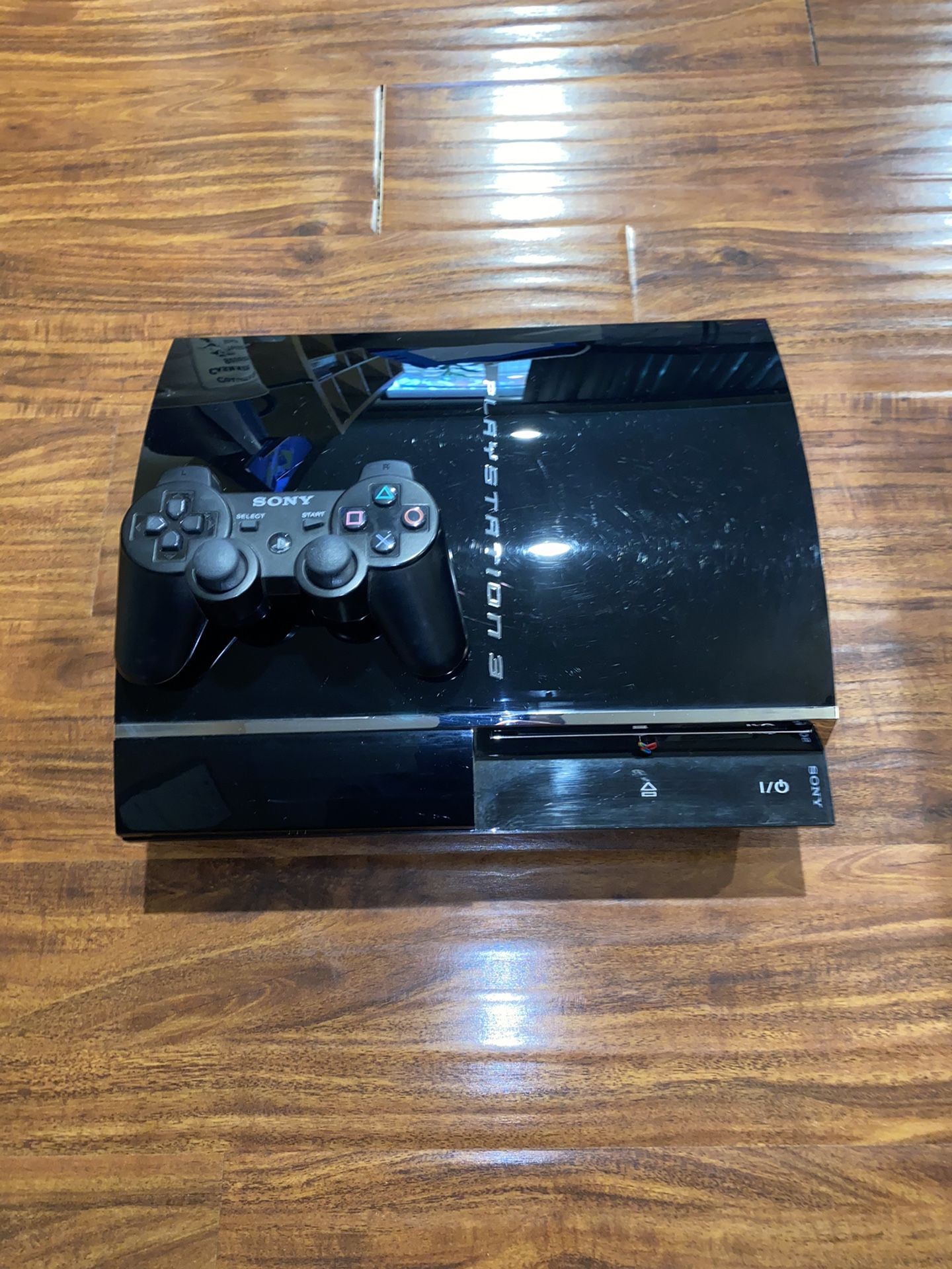Sony PlayStation 3 PS3 80 GB Console Backwards Compatible CECHE01 ...