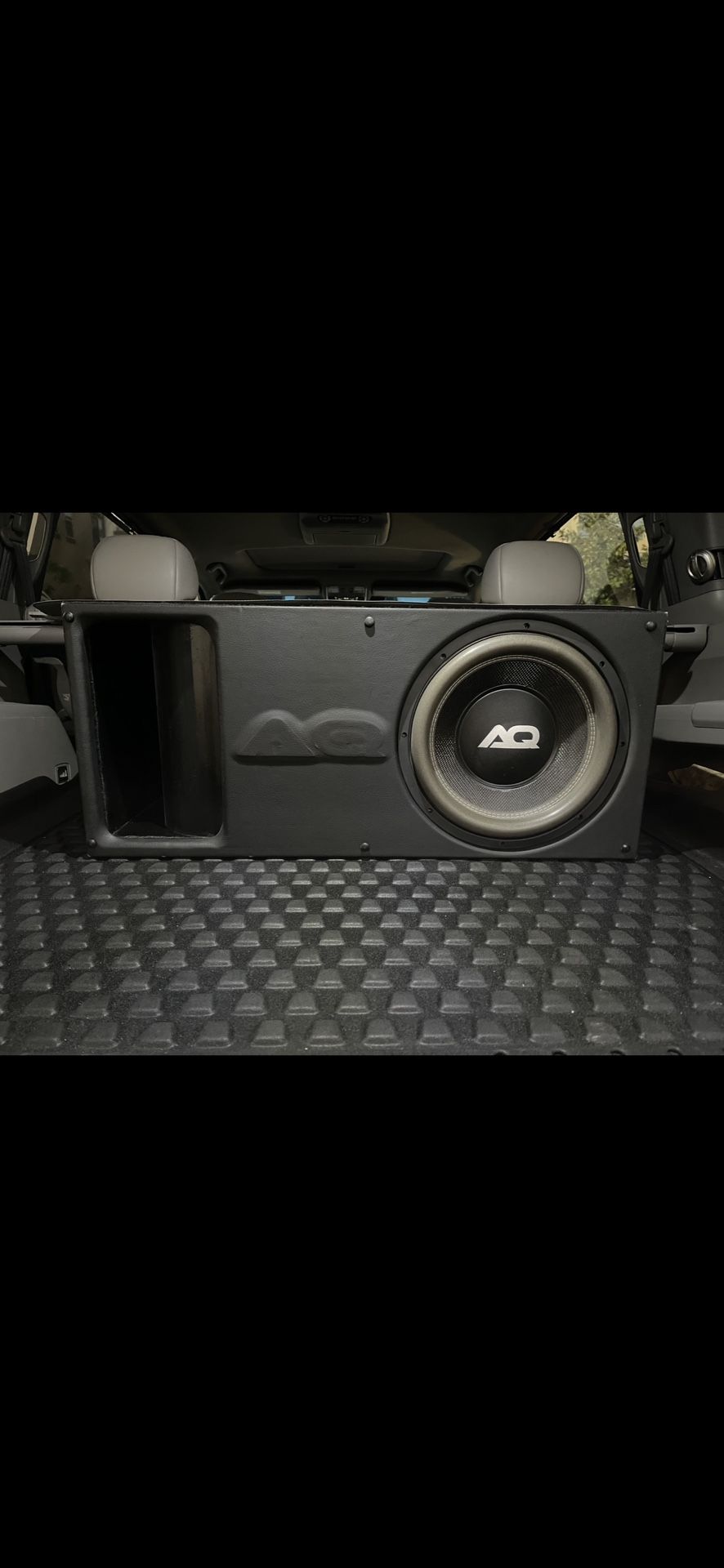 Audioque AQ HDC3 12” Subwoofer with Customized Box tuned to 35hz for ...