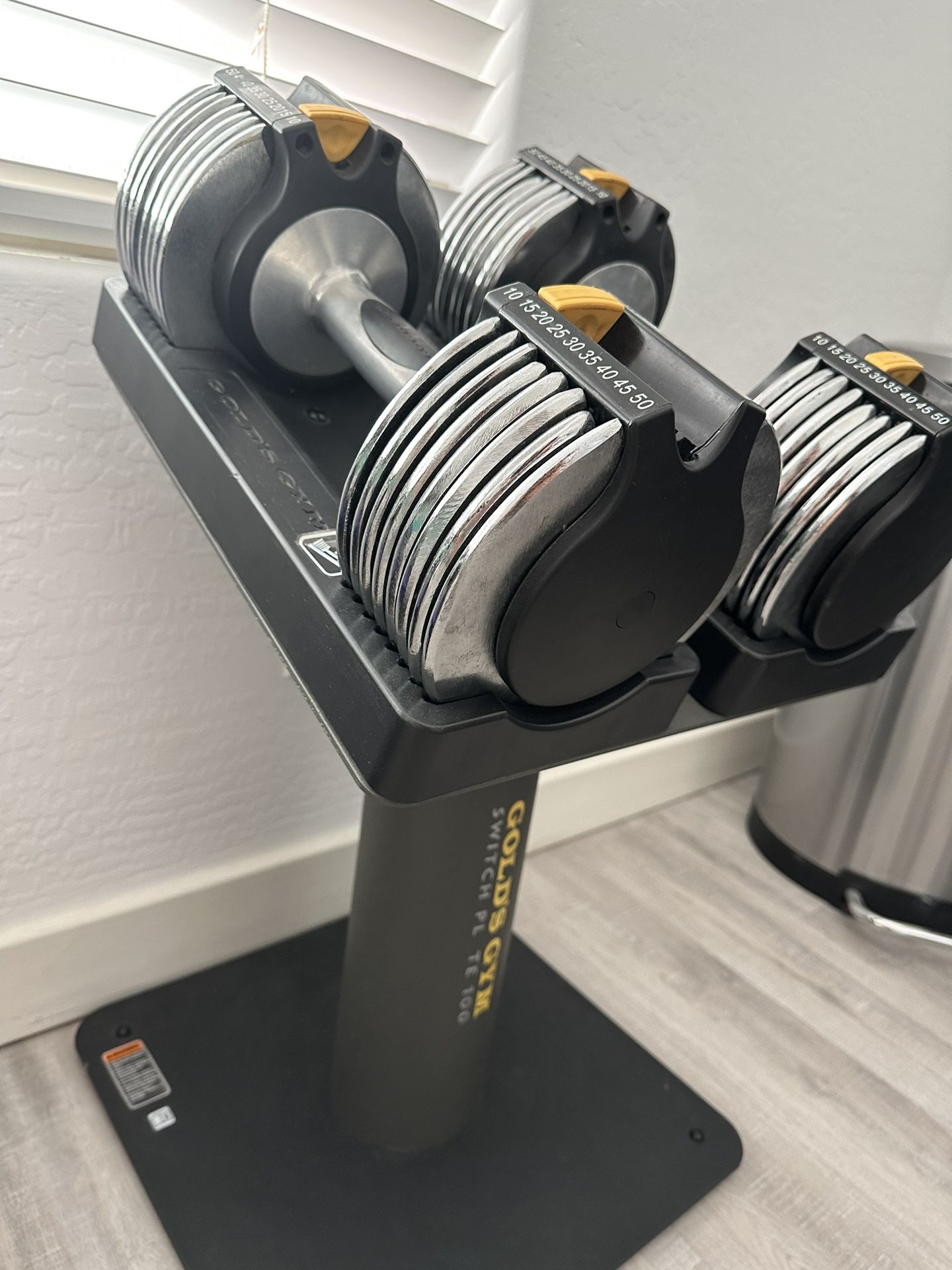 Golds Gym Adjustable Dumbbells