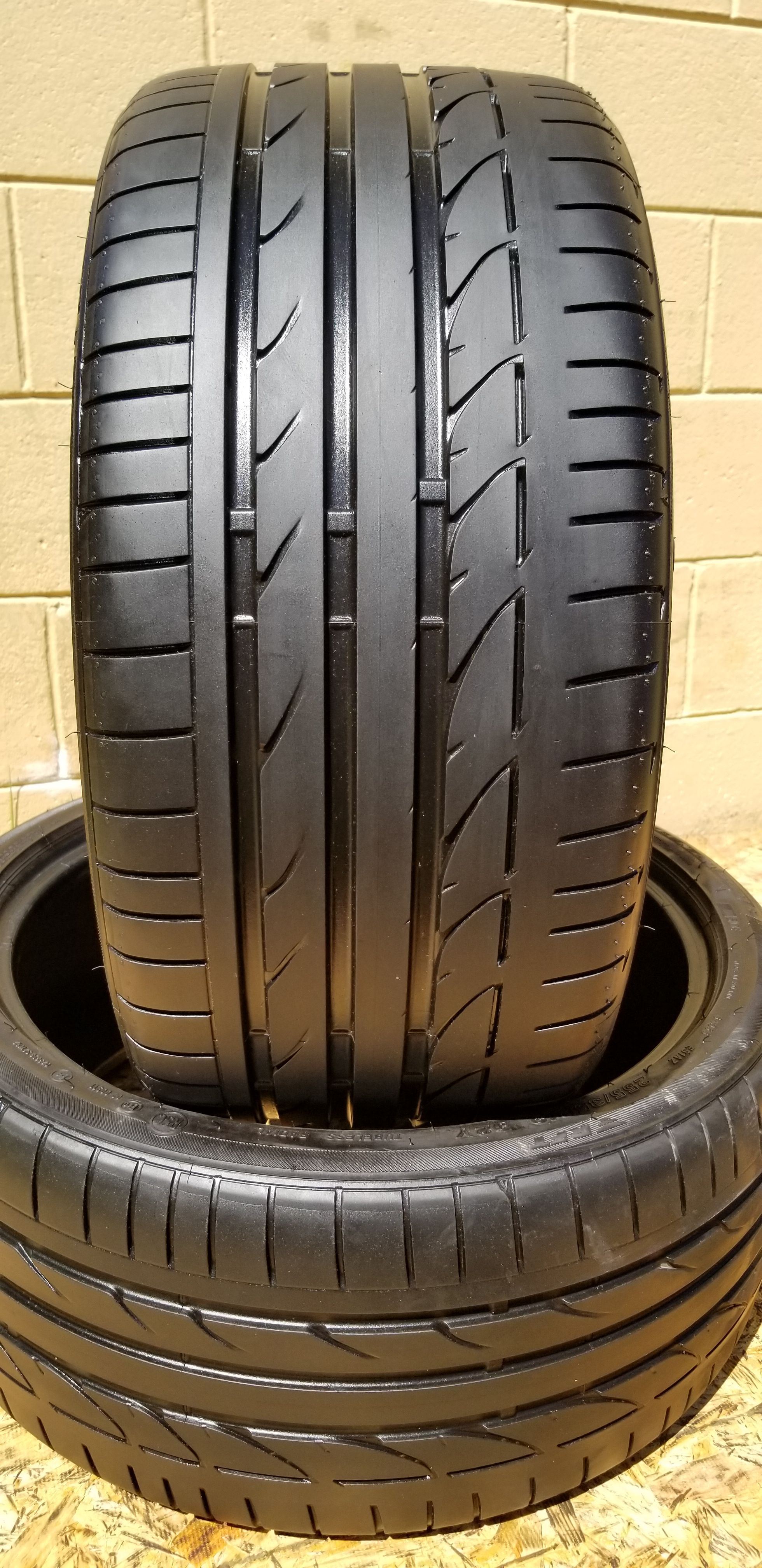 Used tires 255/35/19 BRIDGESTONE POTENZA S001 RFT BMW MERCEDES LEXUS AUDI INFINITY HONDA for ...