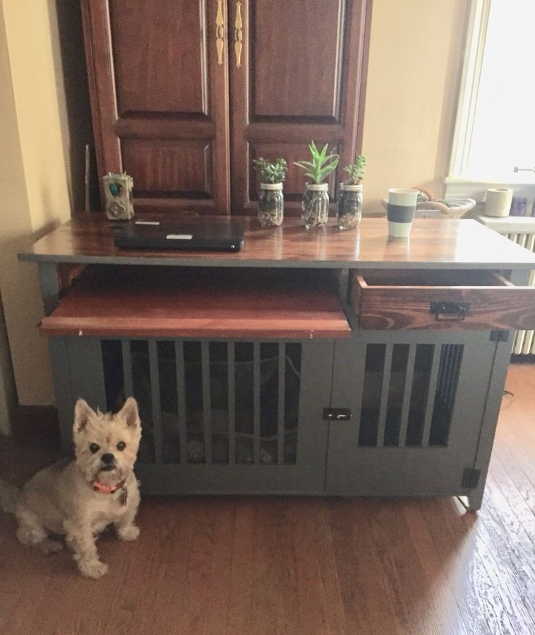 Dog Kennel- upcycled desk for Sale in Salem, VA - OfferUp