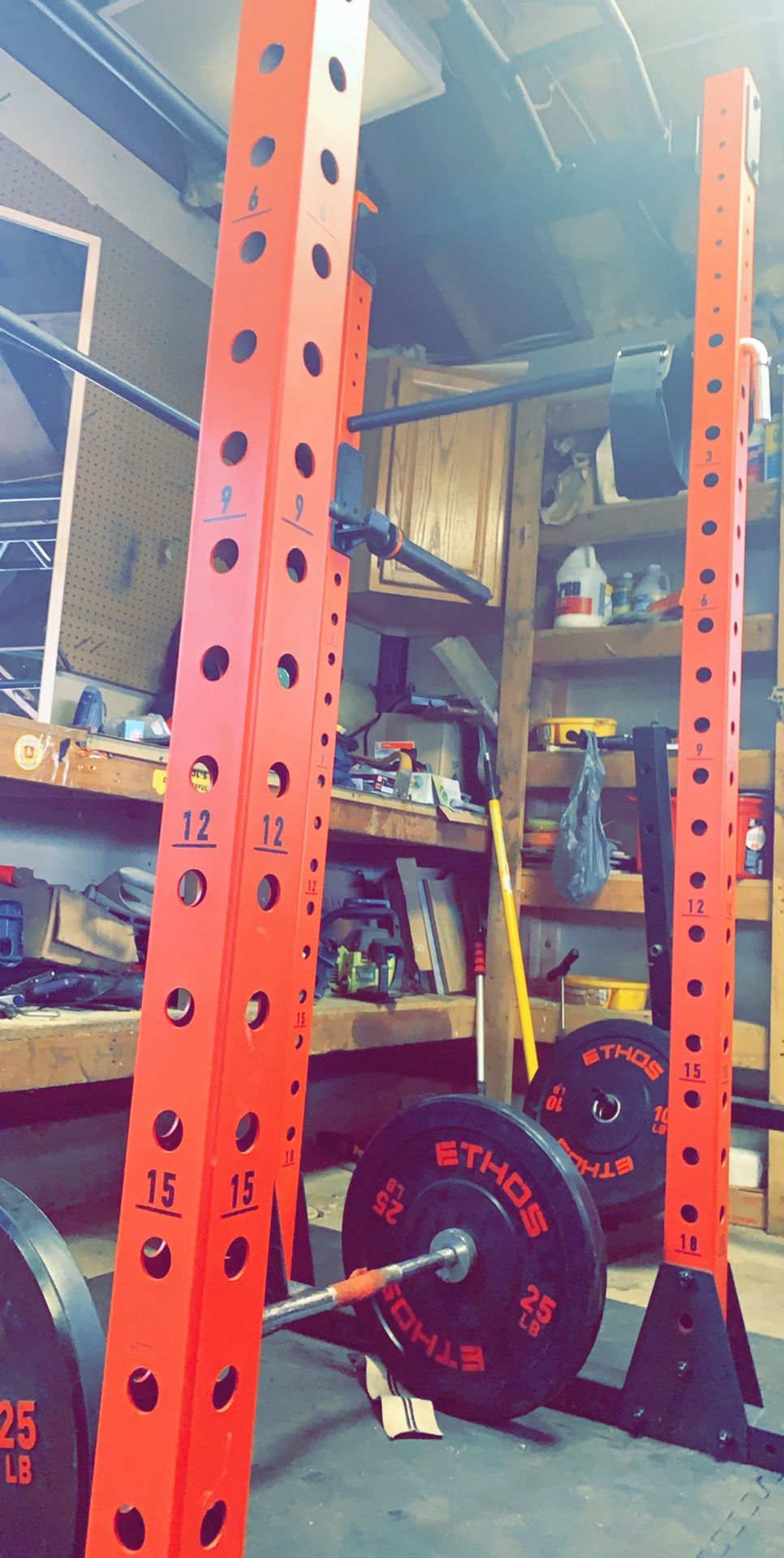 ETHOS POWER RACK WITH BENCH & WEIGHTS & BAR for Sale in Rehoboth, MA ...