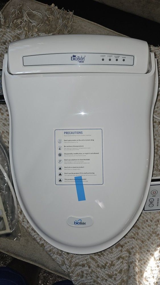 BIO BIDET BB-1000 Supreme Electric Bidet Seat for Elongated Toilets in ...