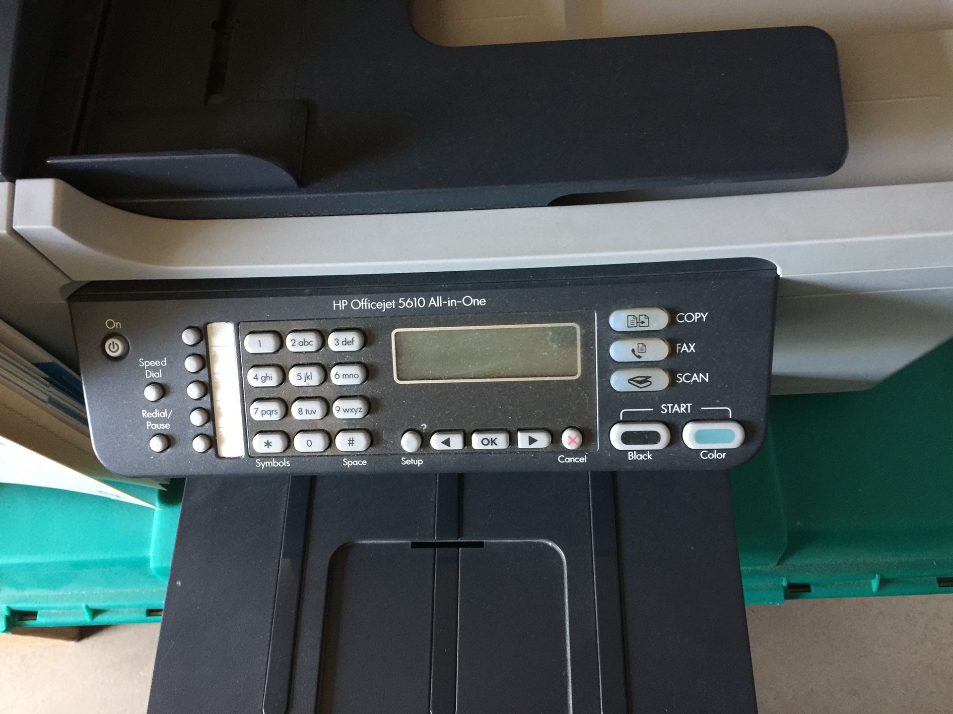 HP OfficeJet 5610 All in One Printer/Fax/Scanner & 2 Ink Cartridges for ...