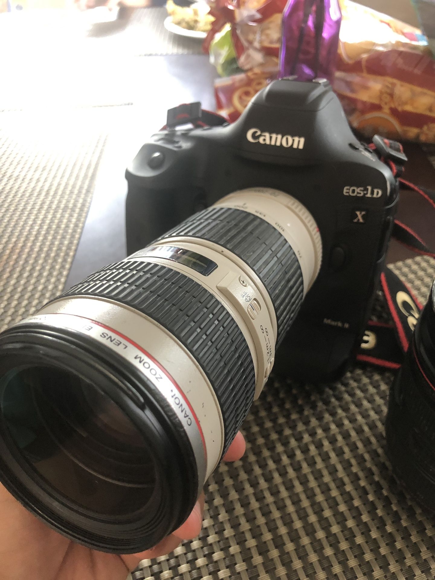 Canon 1dx Mark 2 with 4.0 70/200 lens and 600 EX-RT lens for Sale in ...