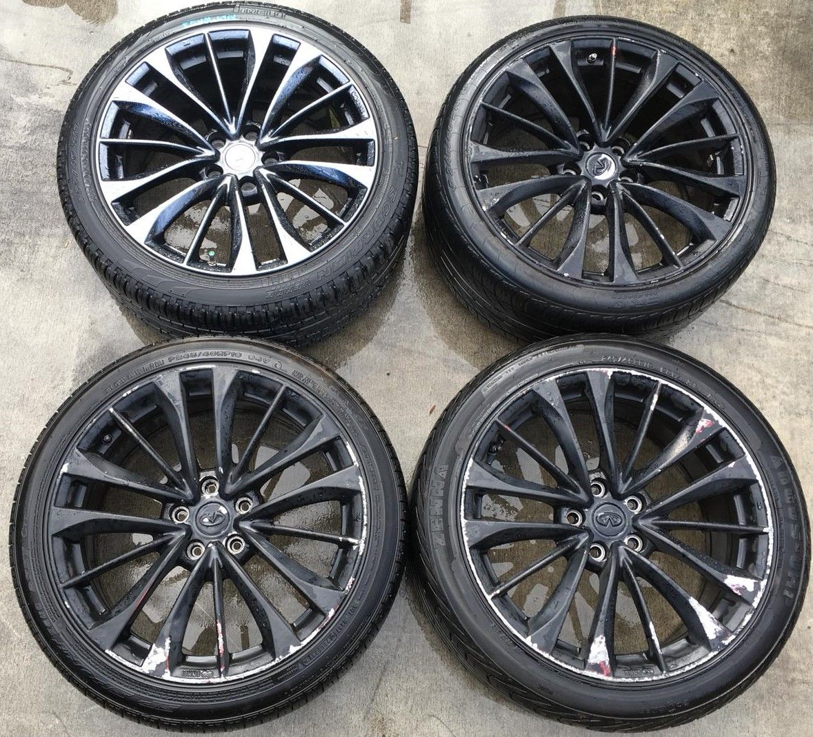 19" inch Infiniti G37 Sport Coupe Wheels Rims W/ Tires for Sale in Fort ...