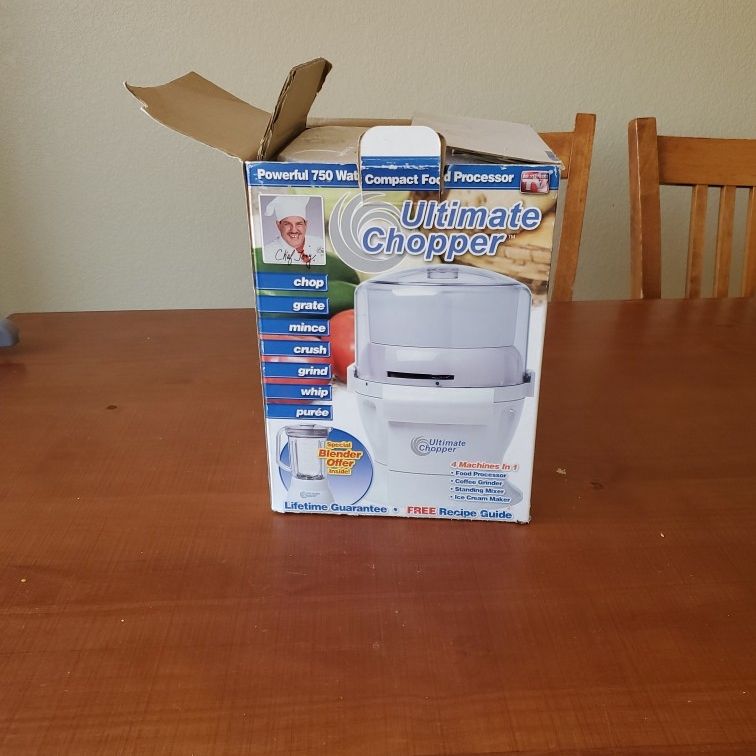 Chef Tony Ultimate Chopper Blender