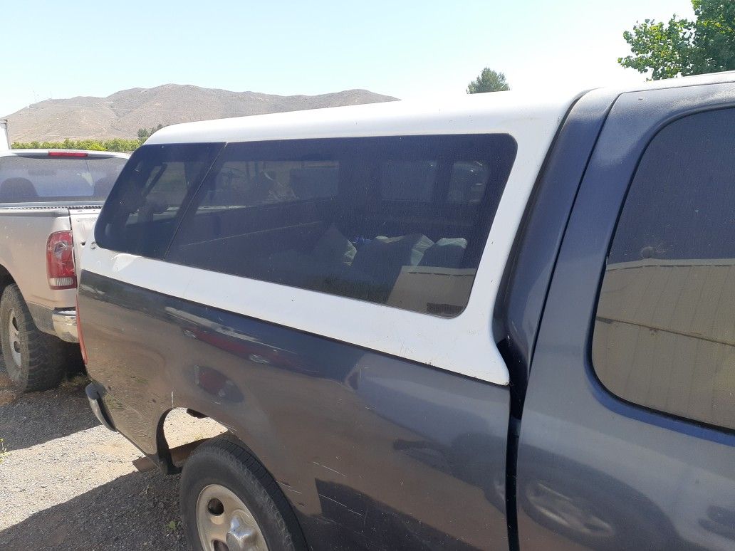 Camper shell, fits ford f150 6 and a half foot short bed from 1997 ...