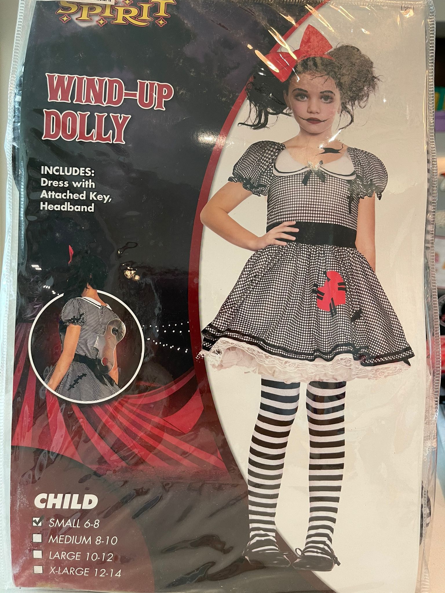 Wind Up Doll Halloween Costume