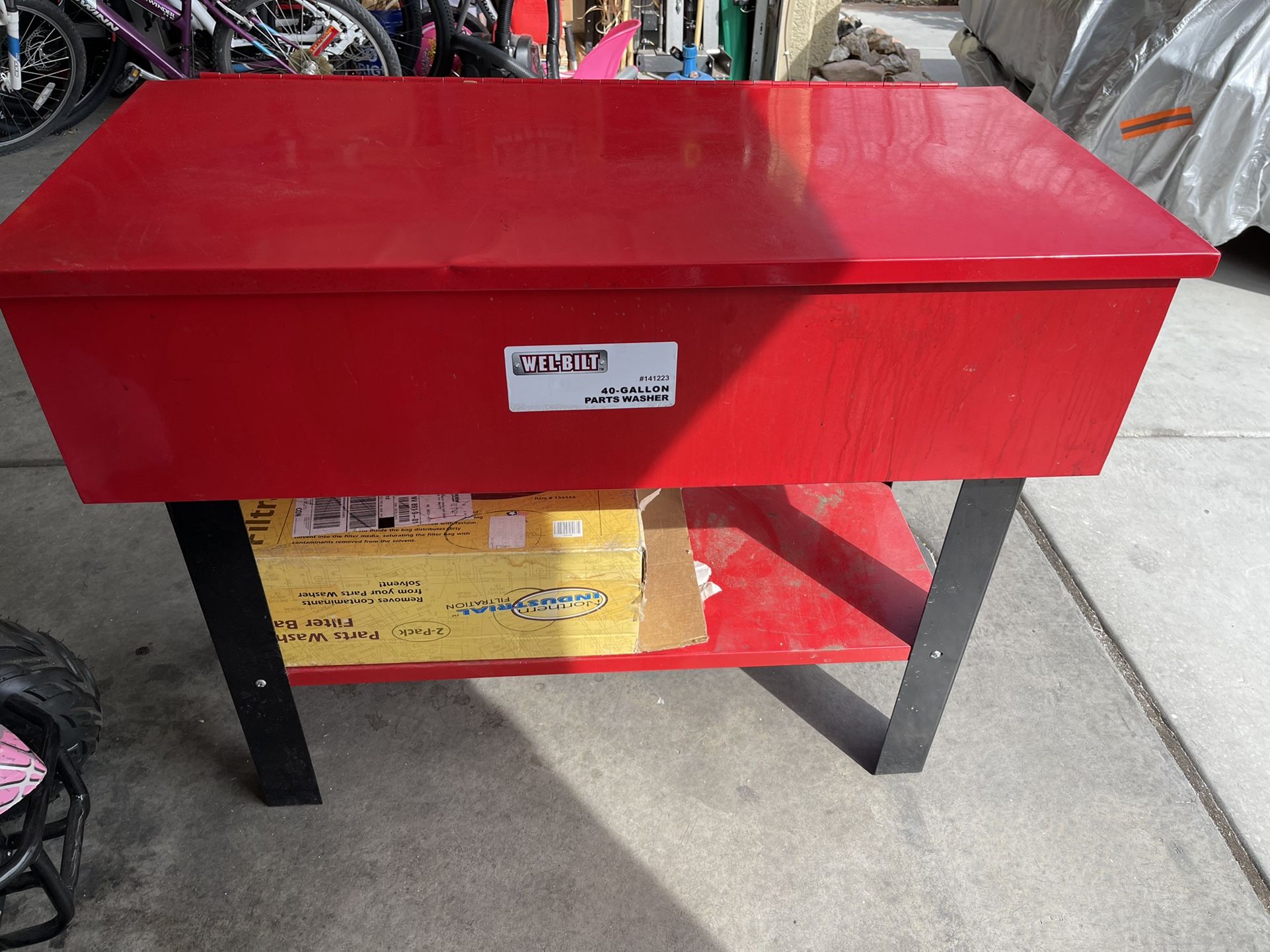 WEL-BILT 40 Gallon Parts Washer and Filter for Sale in Las Vegas, NV ...