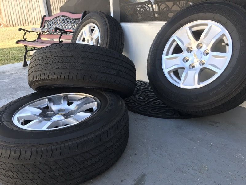 17 inch Chevy Silverado Factory Wheels & Tires for Sale in Orlando, FL ...