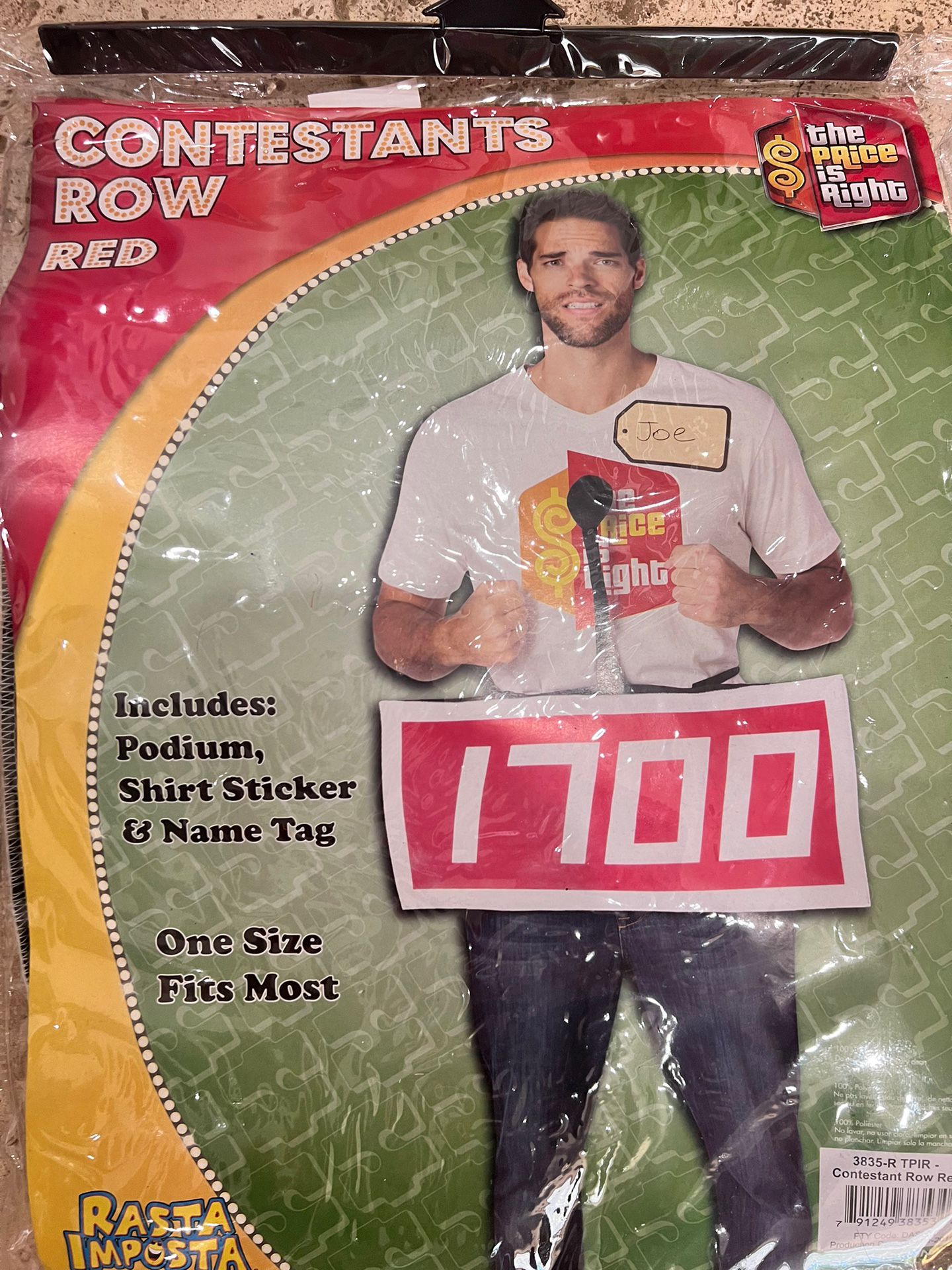 Price Is Right Contestant Halloween Costume for Sale in Escondido, CA ...