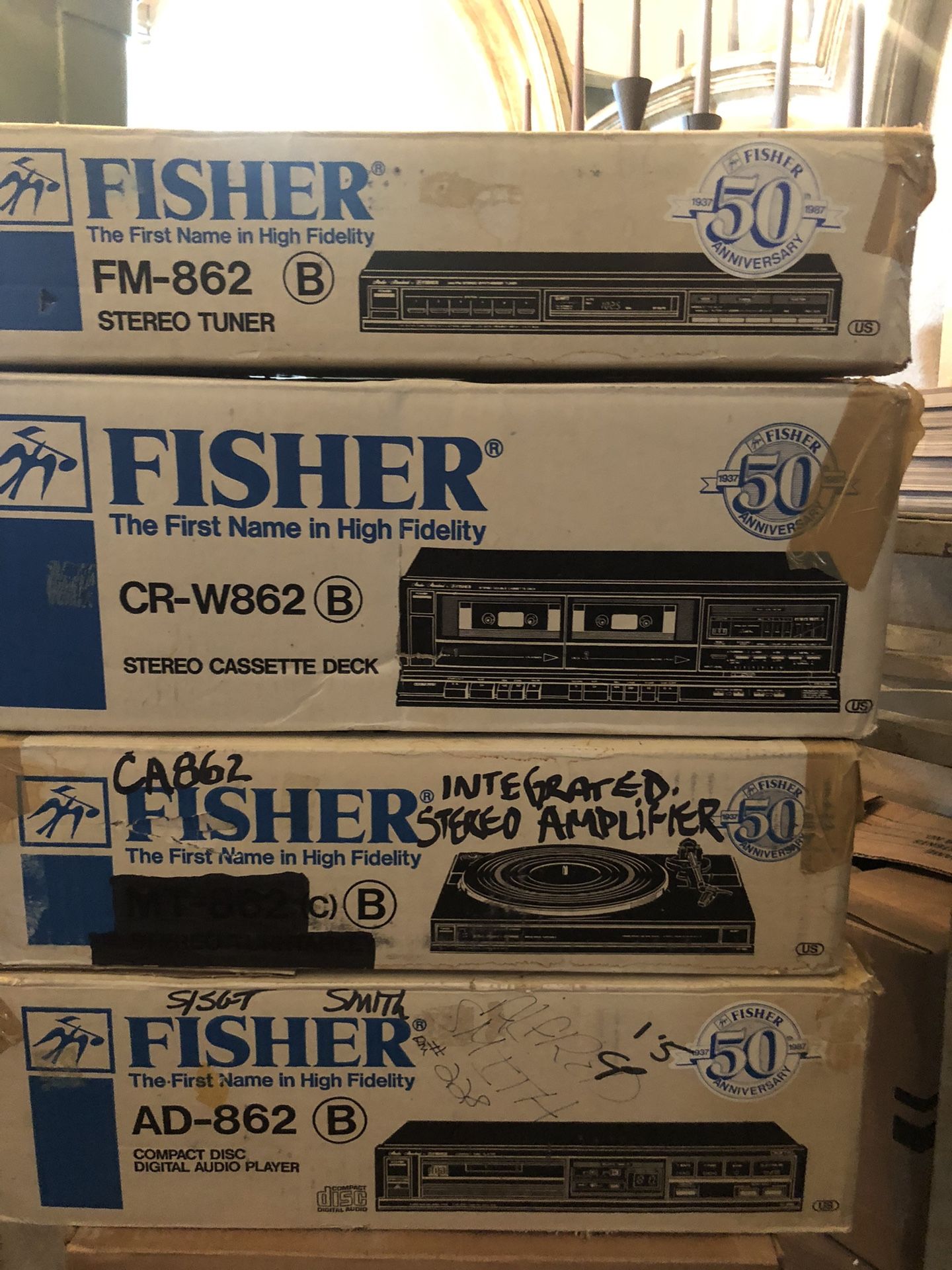 Vintage Fisher Stereo System for Sale in Grand Terrace, CA - OfferUp
