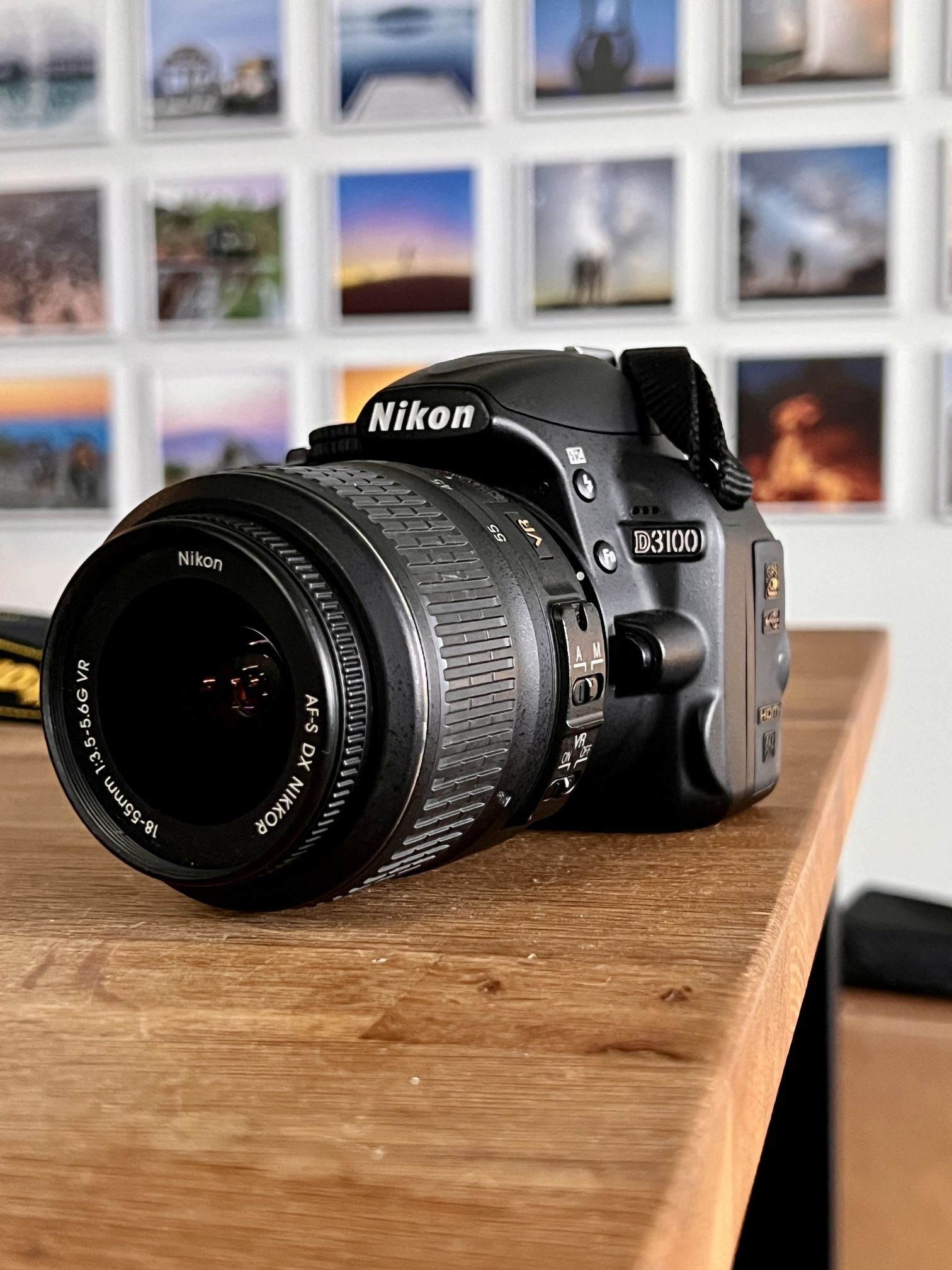Nikon D3100 DSLR + 18-55mm lens + 55-200mm lens + Bag + ND Filter ...