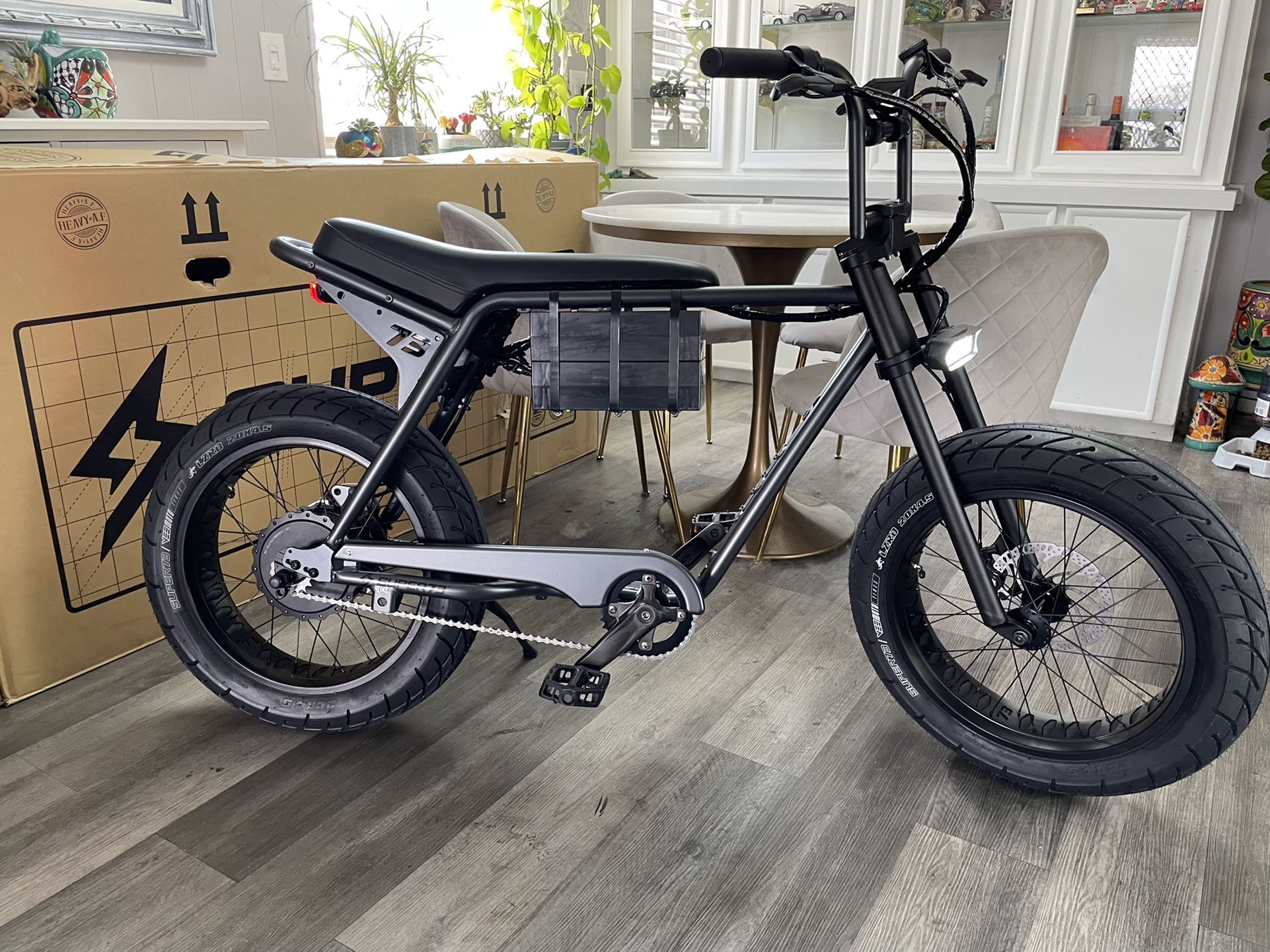 Super 73 Electric Bicycle 35-40 mph! 2000w eBike ZX Fast e Bike Cruiser Road fat tire Super73 ...