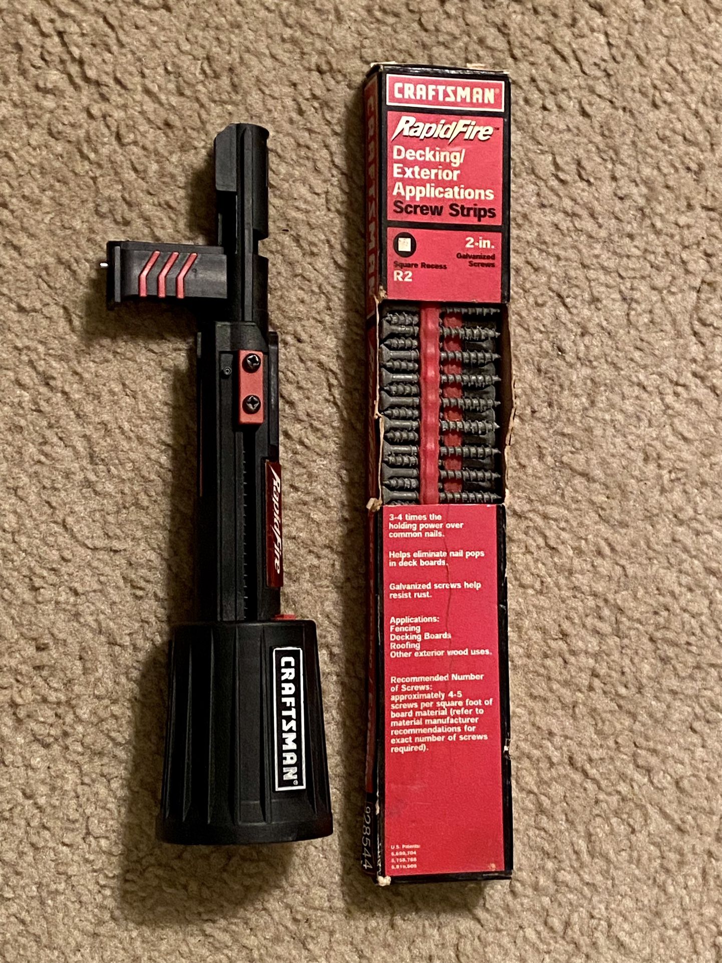 Craftsman Rapid Fire Auto Feed Drill Driver Attachment & 150 2 ...