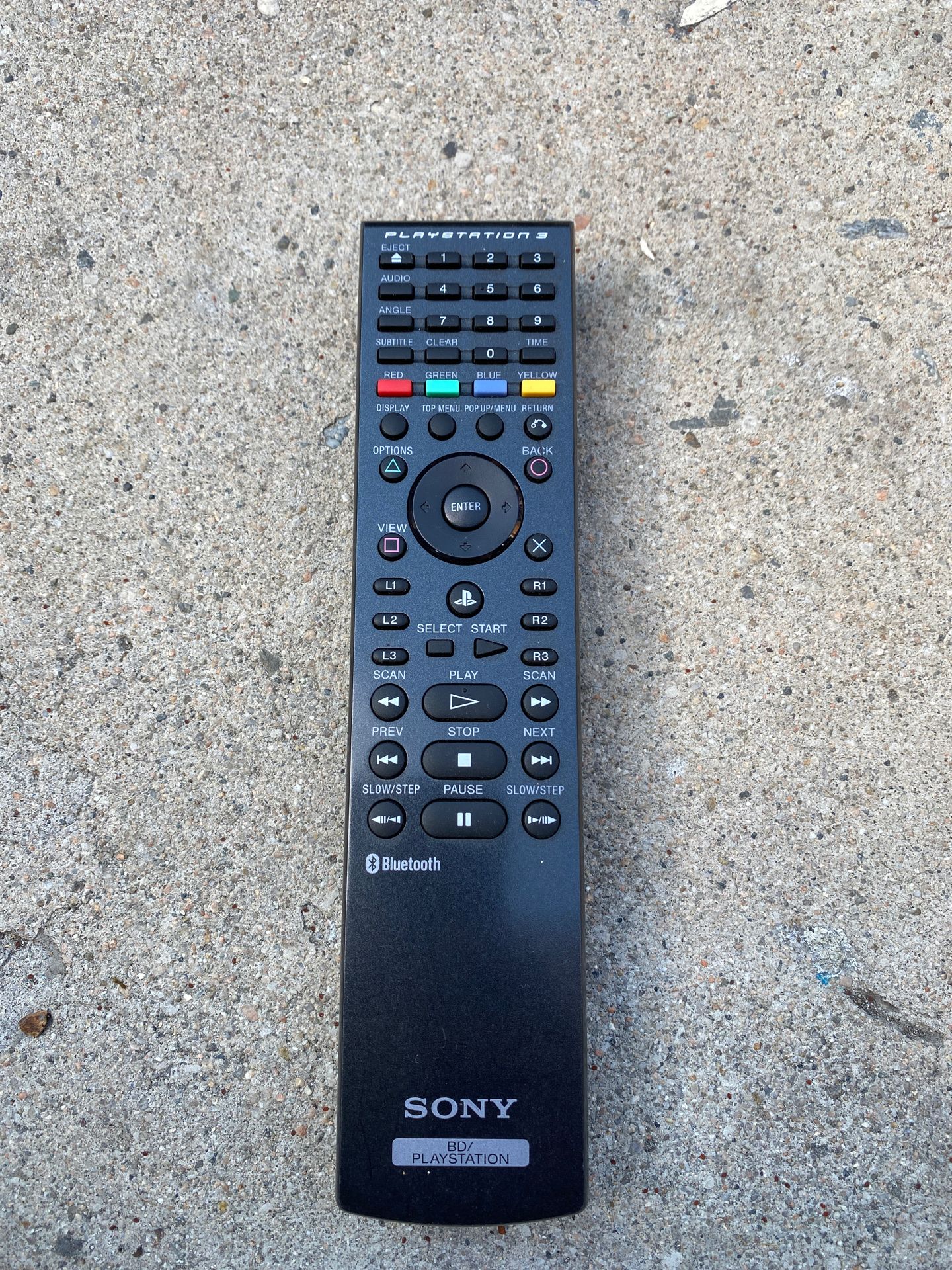 Sony PlayStation 3 PS3 Blu-Ray BD Bluetooth Remote Control TV for Sale ...