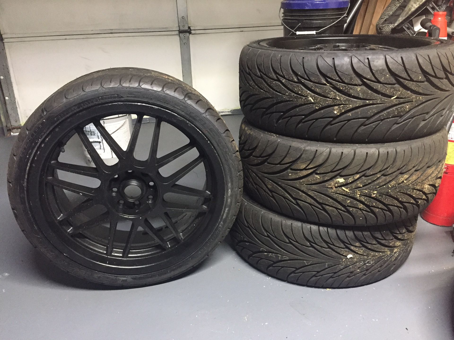 18 inch rims universal 4 lug pattern / brand new 225/35zr 18 for Sale ...