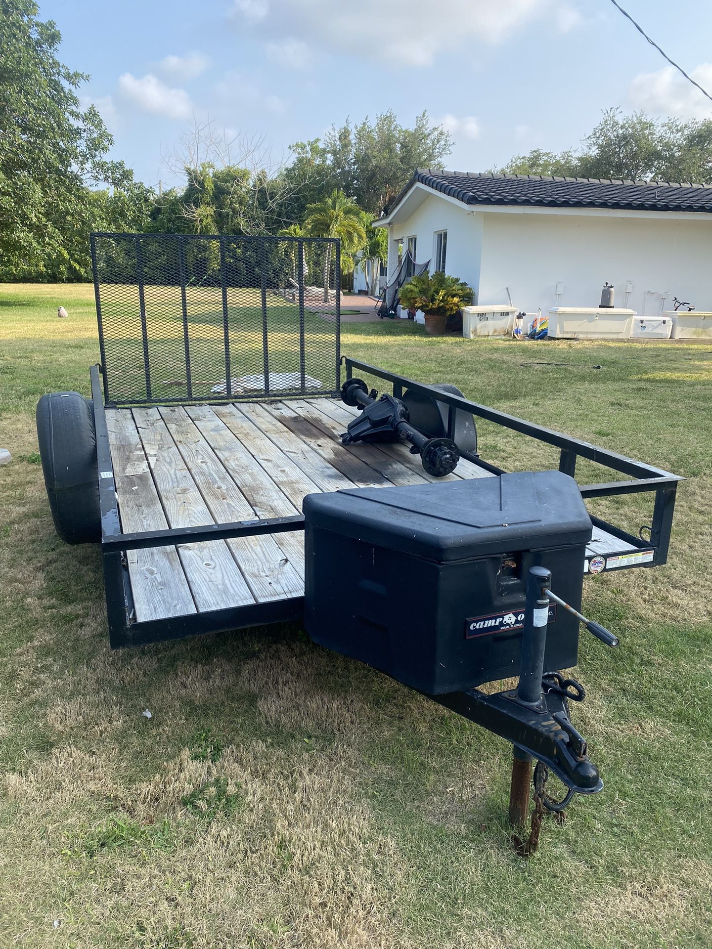 Trailer Straight Deck 6X12 for Sale in Miami, FL - OfferUp