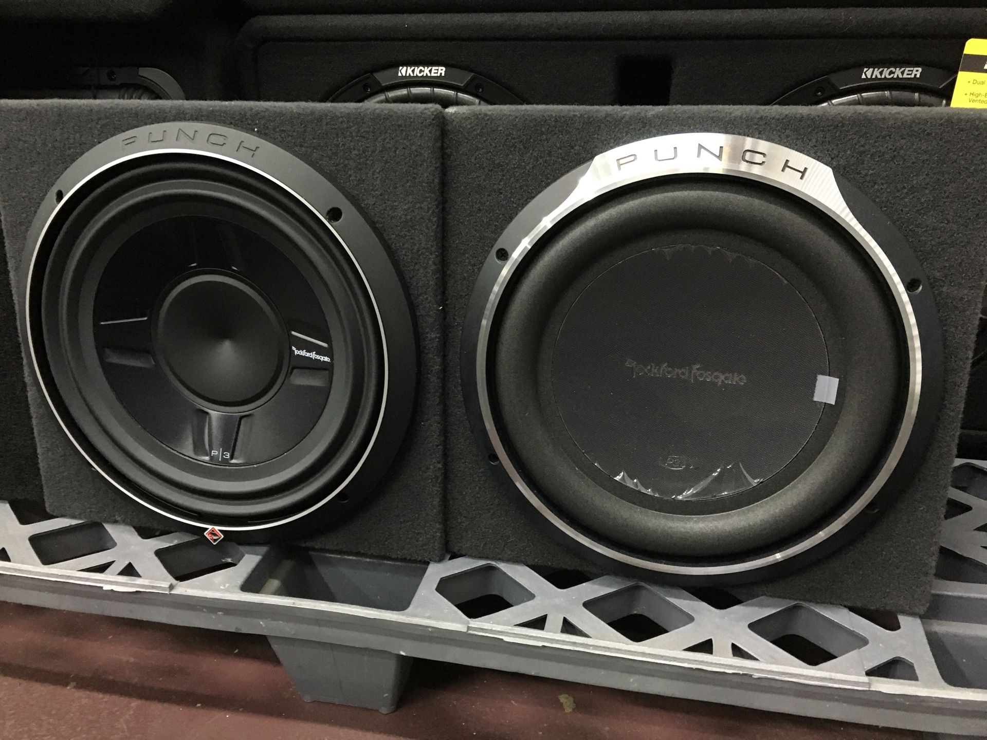 Rockford fosgate P3 punch series subwoofer truck bass sub enclosure ...