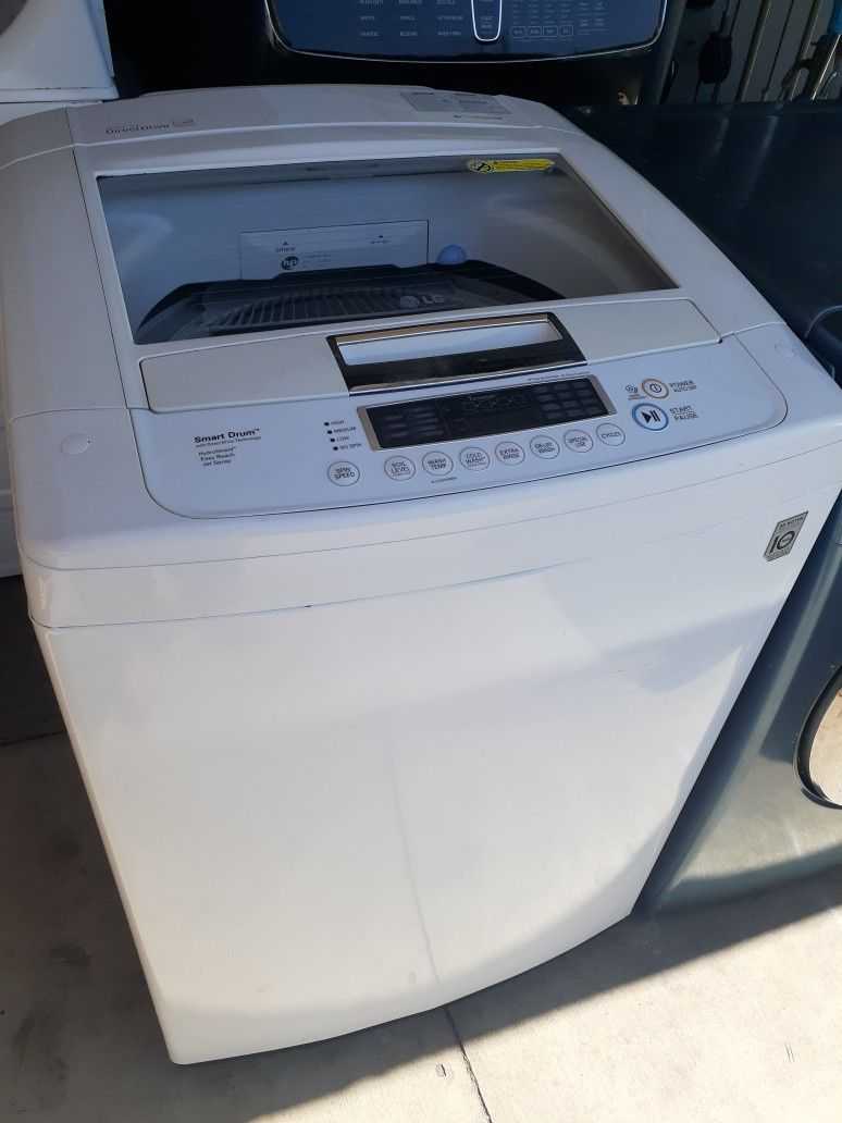 Lg Diamond Glass High Efficiency Heavy Duty Washer for Sale in Compton ...