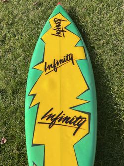 Vintage Infinity 80’s Surfboard - 5’7” Martin Potter for Sale in ...