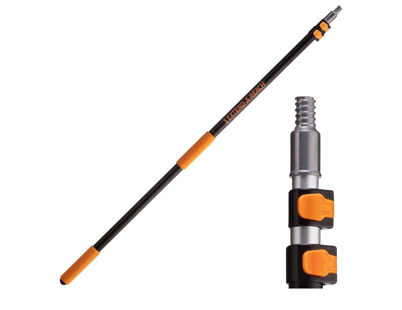 5-12 ft Long Telescopic Extension Pole // Multi-Purpose Extendable Pole ...