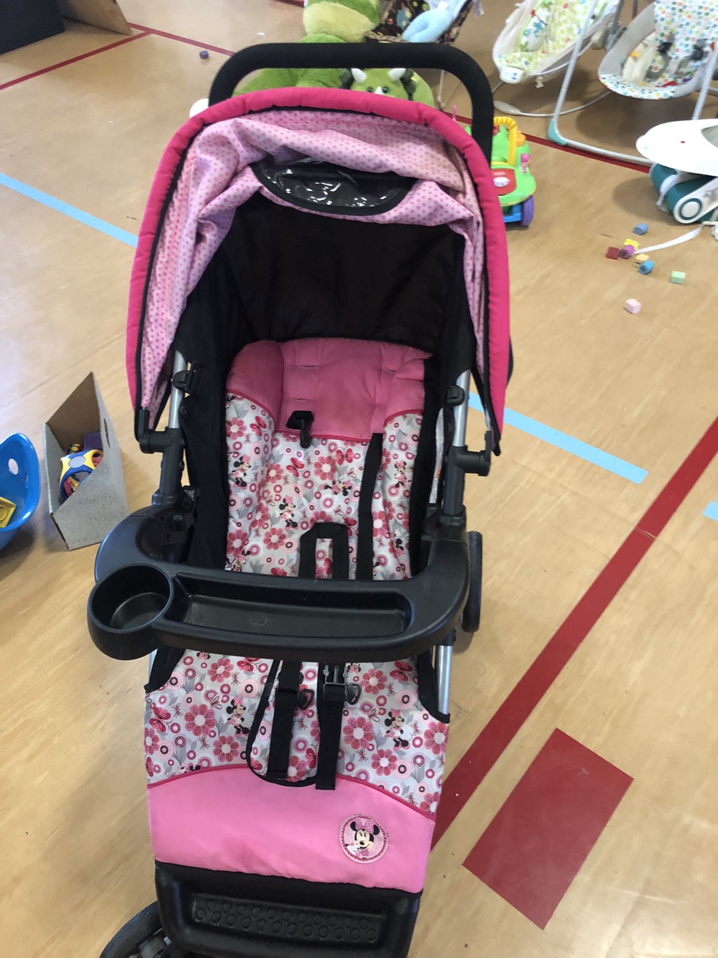 Minnie Mouse Car Seat And Stroller