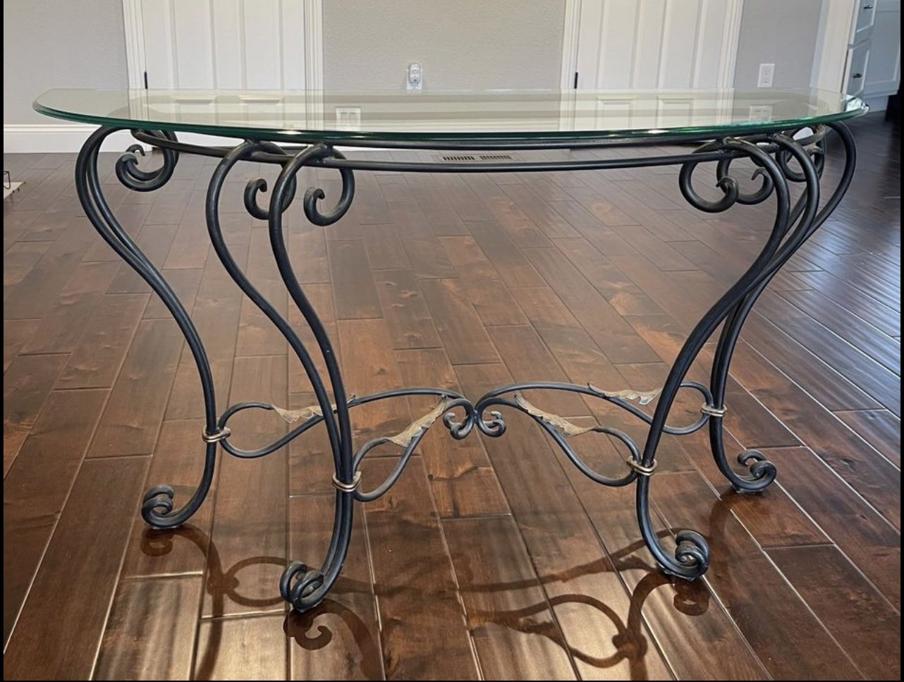 Wrought Iron Sofa Table