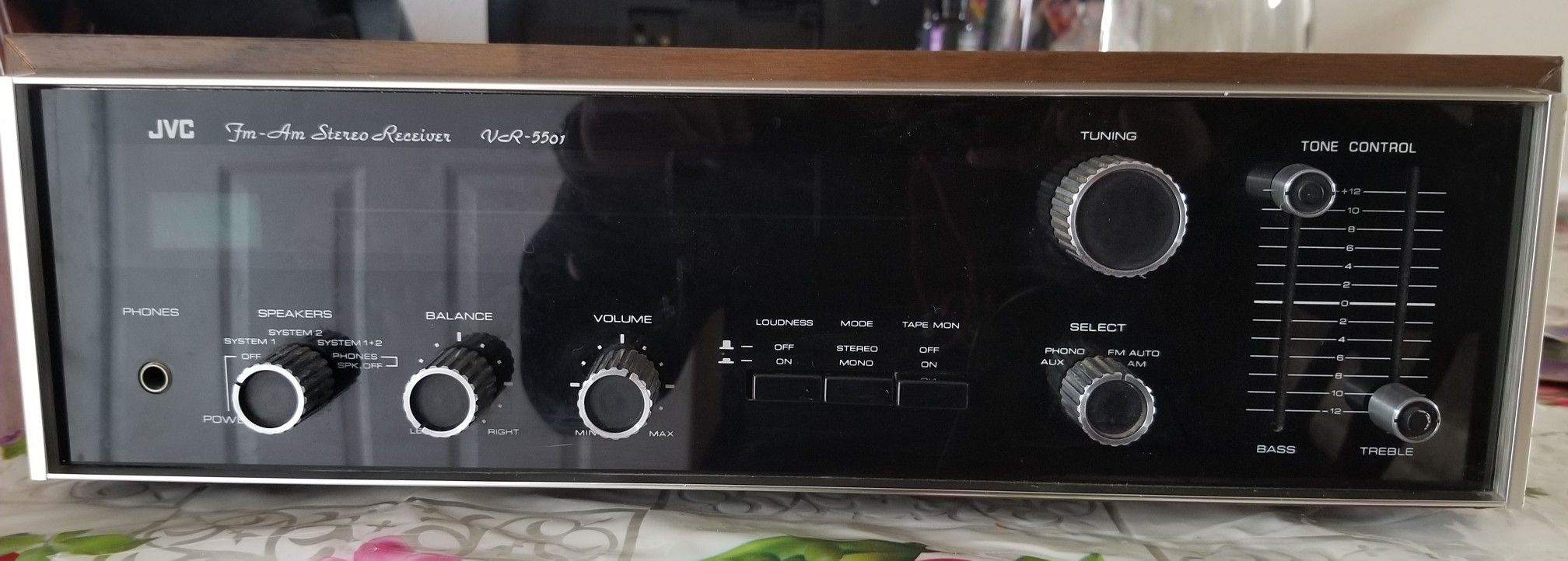 Rare Jvc VR-5501 Vintage Mid Century Audiophile Lab Model FM-AM ...