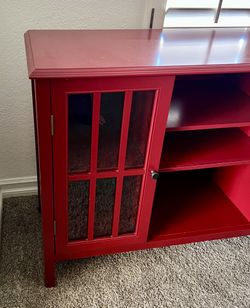 Red Target Threshold Windham Two Door Cabinet/TV Stand With Shelves ...