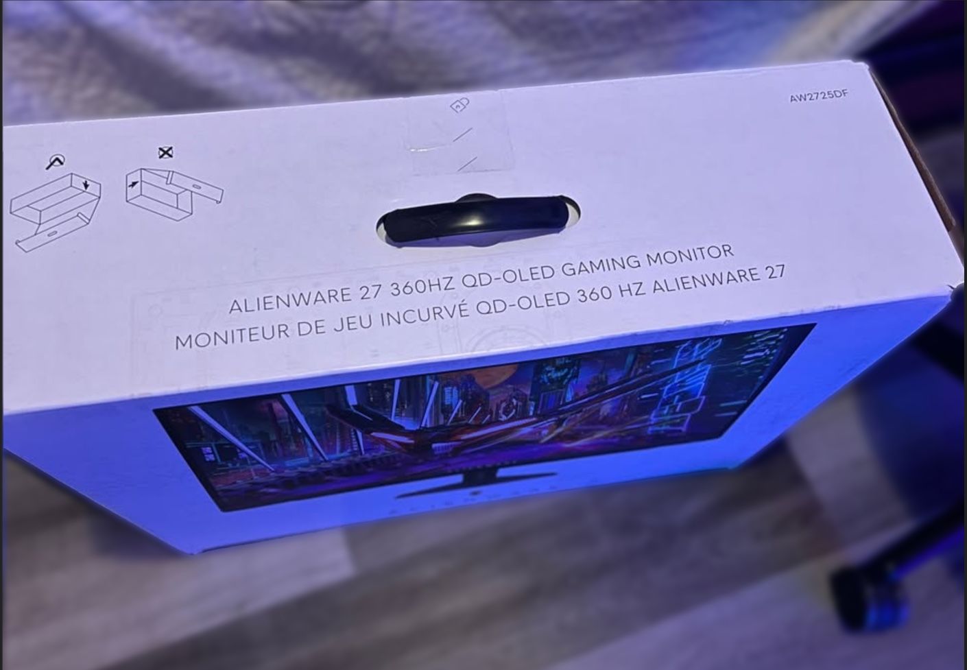 Alienware AW2725DF QD-OLED 1440p 360Hz 0.03ms 27" Gaming Monitor for ...