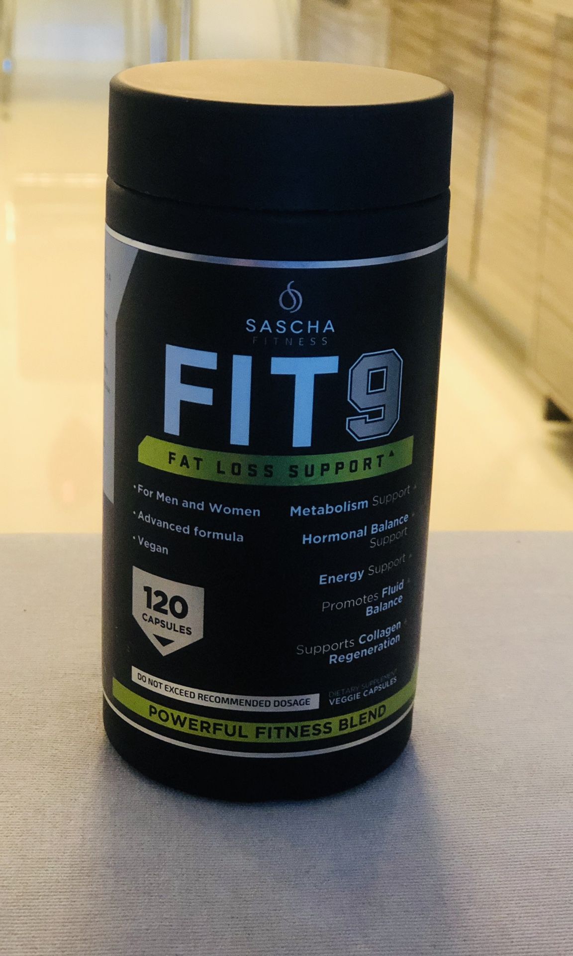 Sascha Fitness Fit9 Fat Loss Support (used/only 64 pills left) for Sale ...