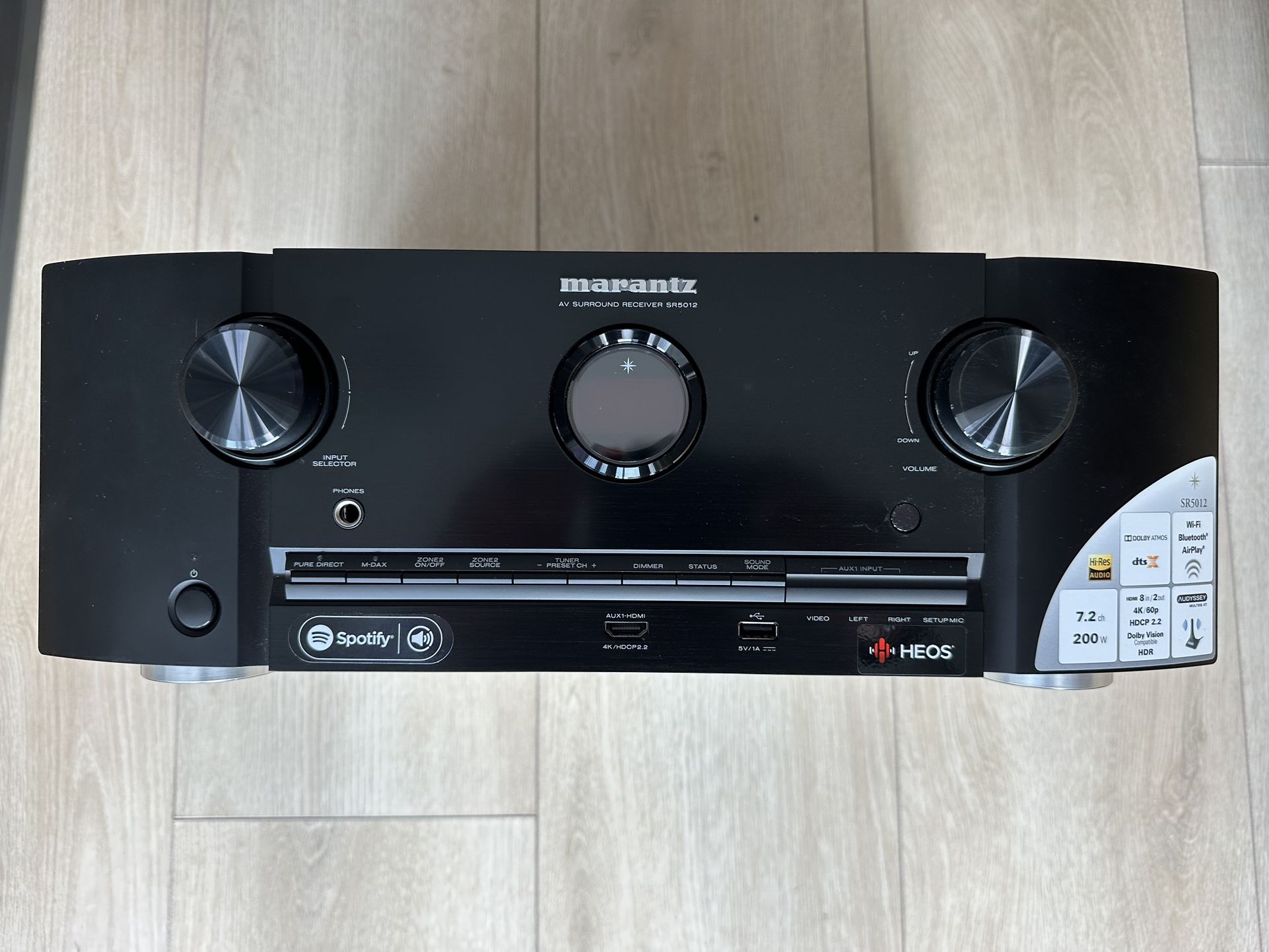 Marantz SR5012 7.2 Channel 100W Audio/Video Receiver for Sale in Miami ...