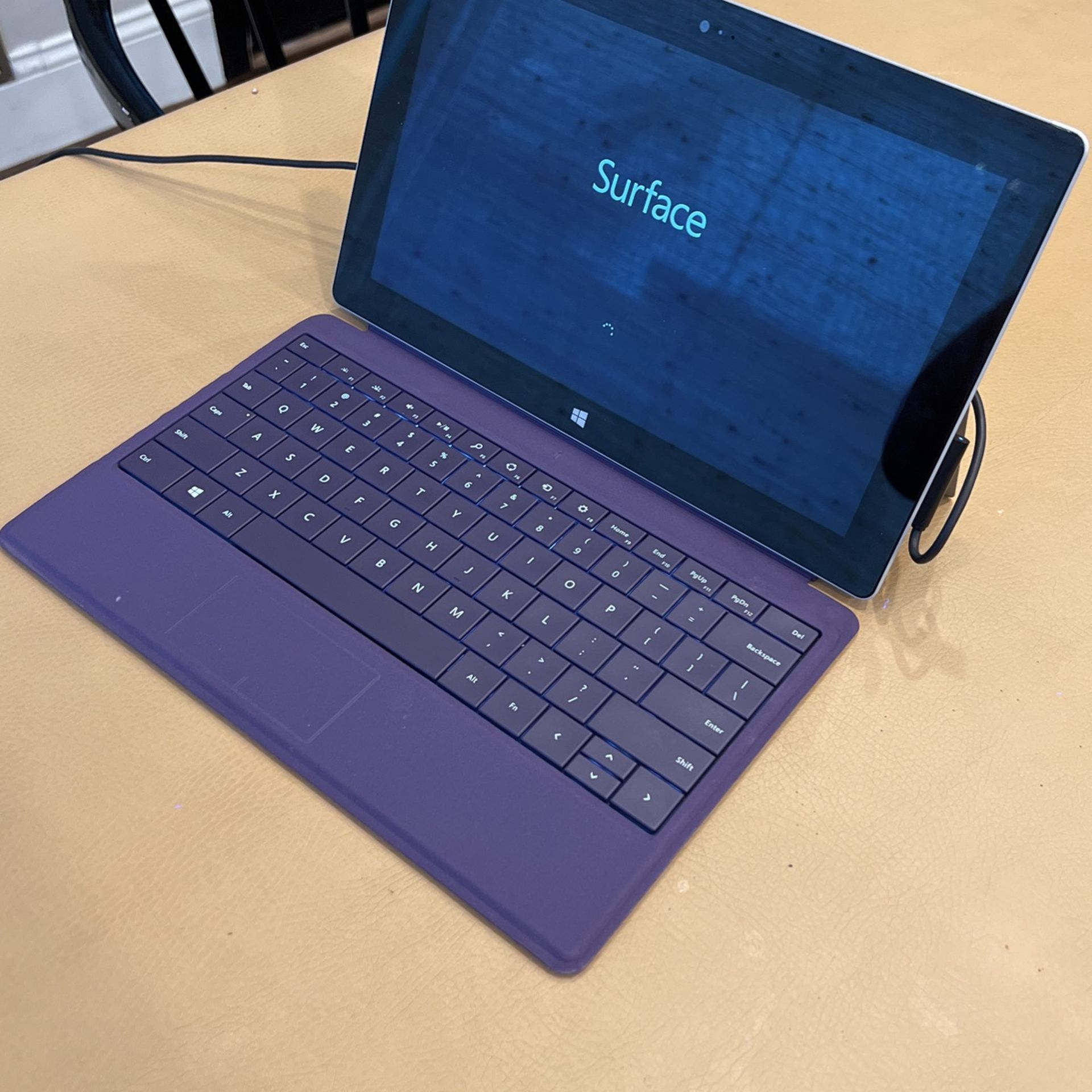 Microsoft Surface First Generation 64gb (purple Keyboard) for Sale in ...