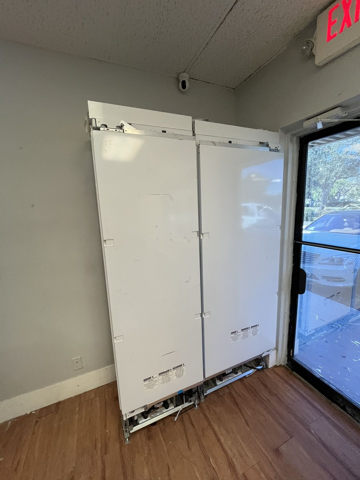 GE Monogram Column Refrigerator 54”inch Side By Side Panel Ready for ...