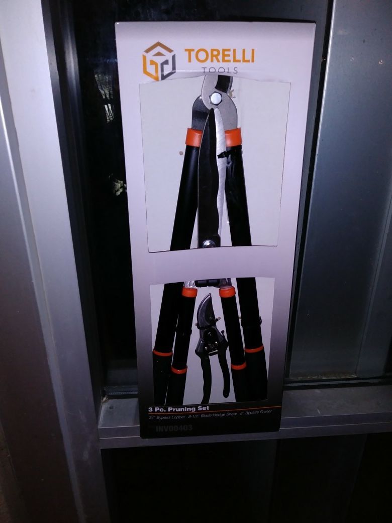 Torelli Tools- 3 Pc. Pruning Set for Sale in West Sacramento, CA - OfferUp