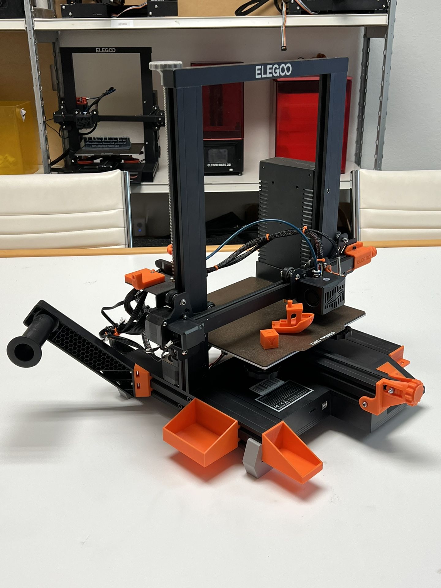 FULLY Modded DIY Elegoo Neptune 2 FDM 3D Printer Silent Driver ...