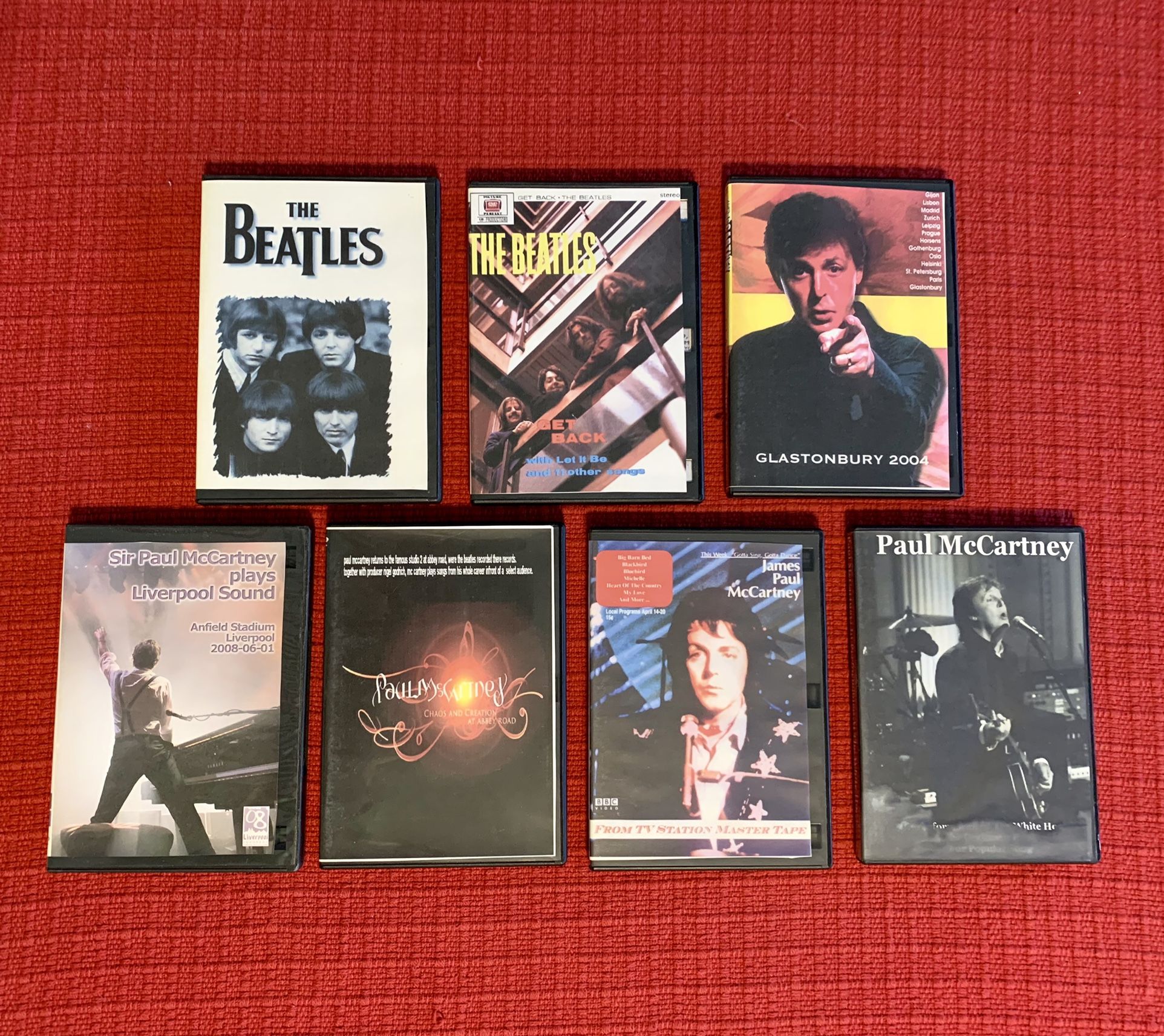 The Beatles/Paul McCartney DVD Collection RARE! for Sale in Phoenix, AZ ...