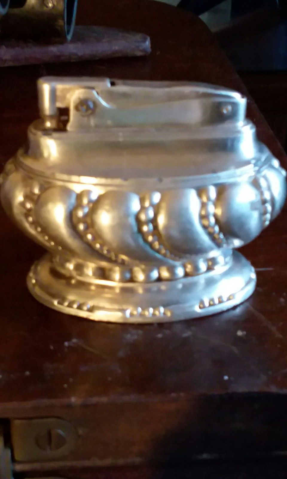 Ronson table lighter RONSON (R) NEWARK, N.J. U.S.A. U.S. PATENT.RE.NO ...