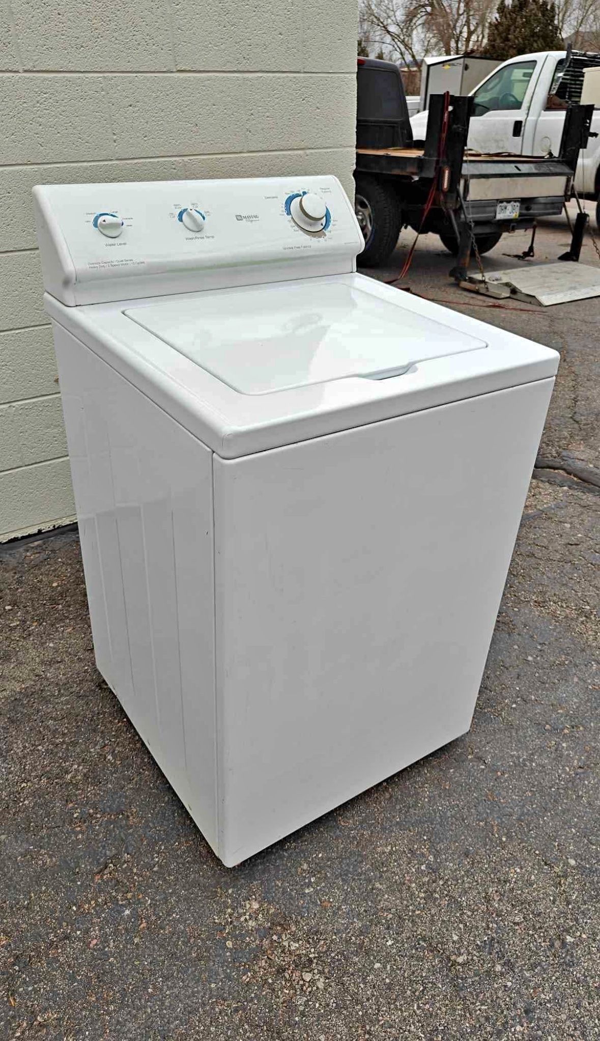 Maytag performa washing machine 30 day repair or replace delivery ...