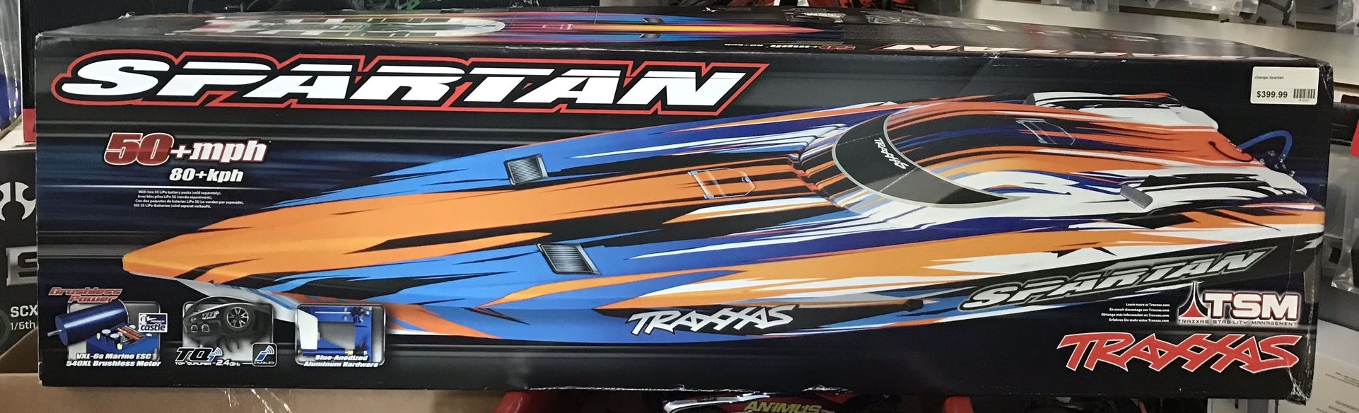 Traxxas Spartan Brushless Race Boat @ Parkflyers RC Hobby Shop in ...