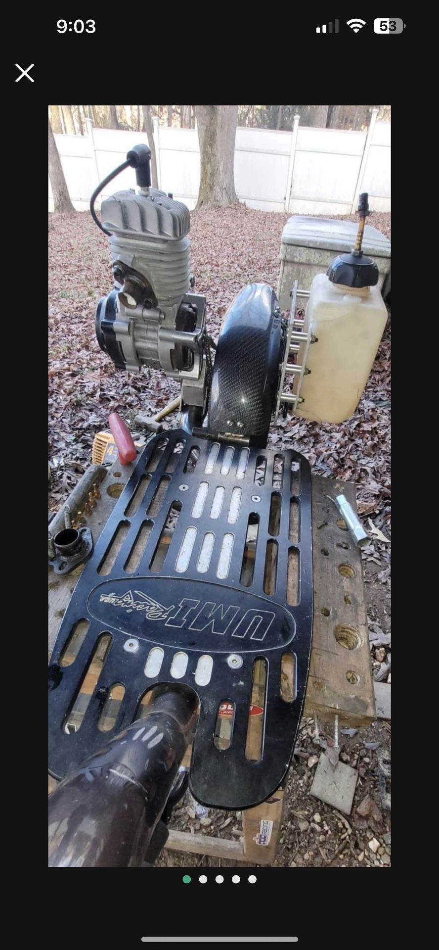 BZM/Malossi 50cc Air Cooled Engine For Goped Go Ped Bladez Uberscoot ...