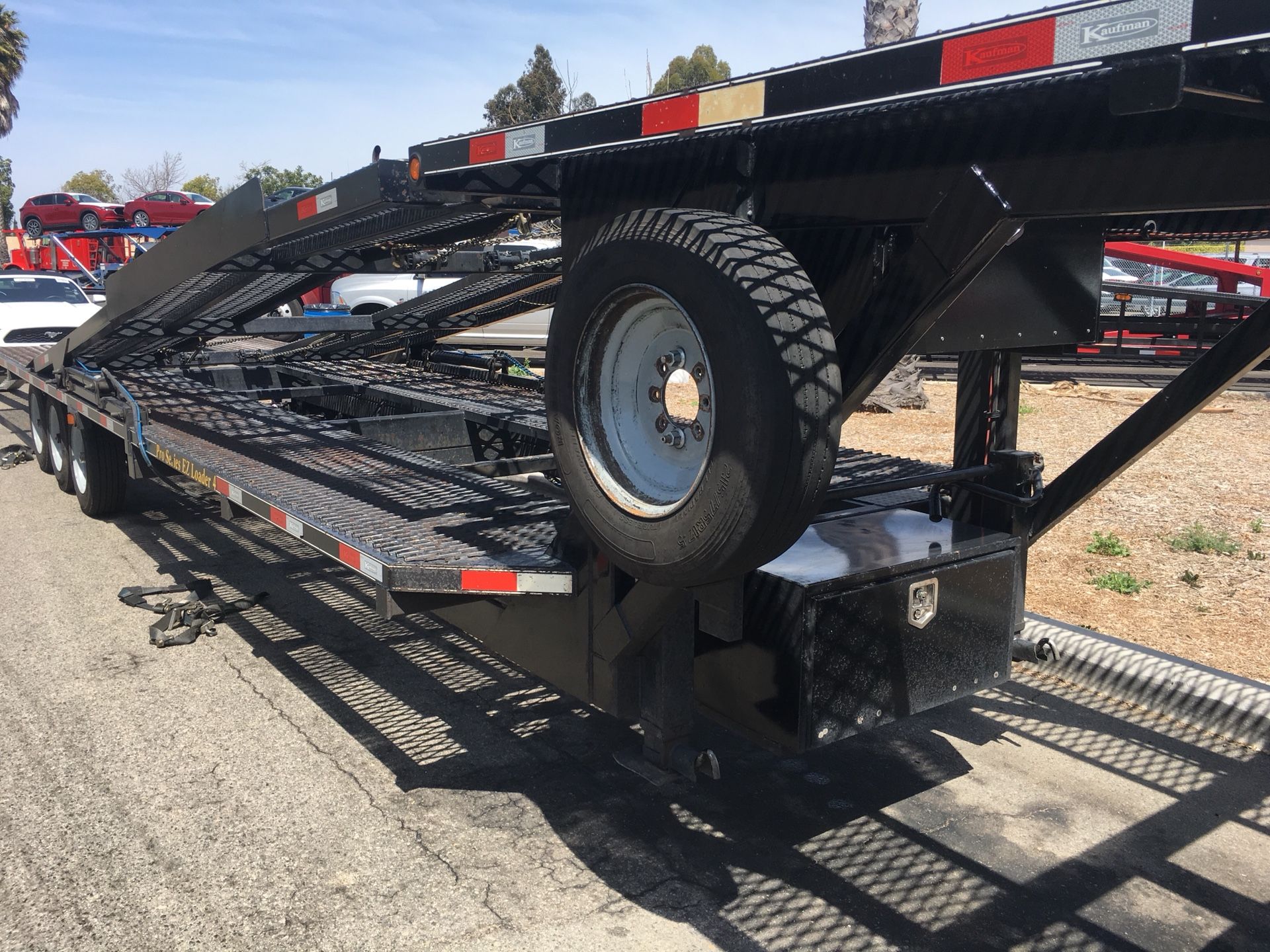 Kaufman ez4 car hauler trailer for Sale in Escondido, CA - OfferUp