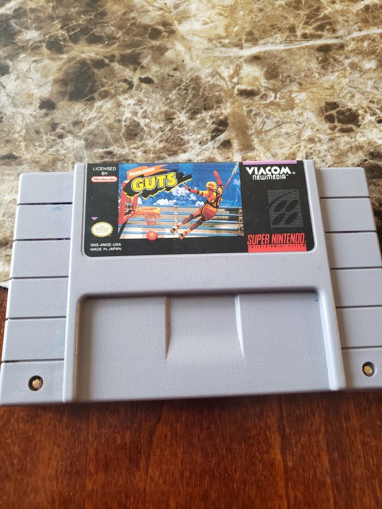 Nickelodeon Guts Snes