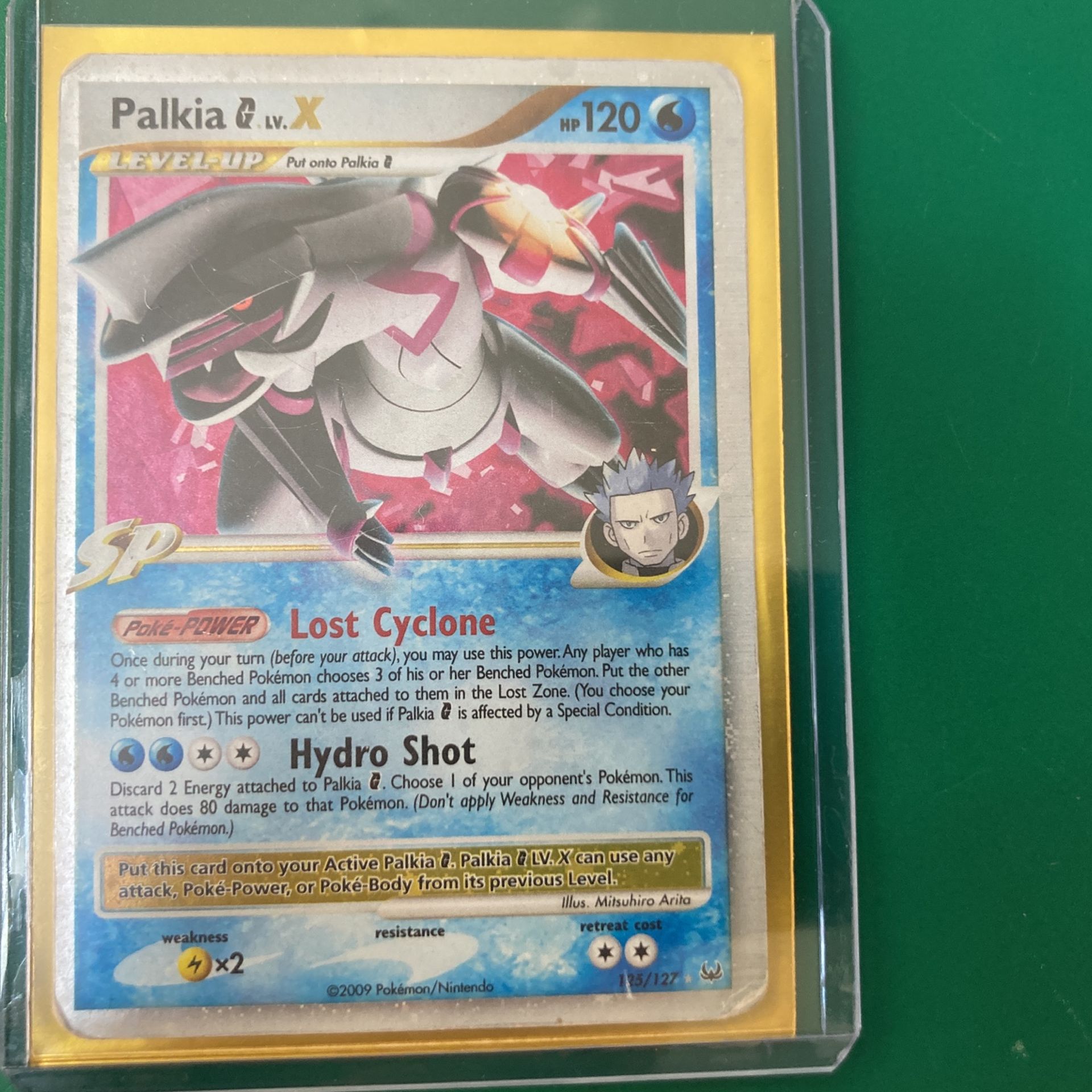 Pokemon Card Palkia Level X