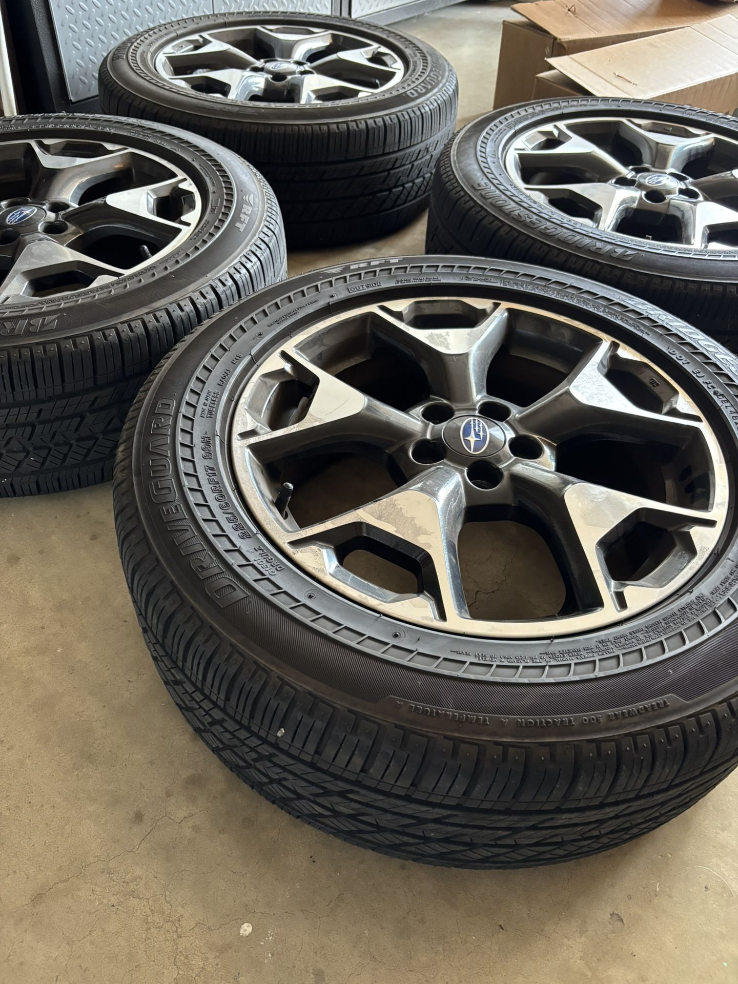 Subaru Crosstrek OEM Tires And Wheels 5x100 Mm 17 Inch Rims for Sale in ...