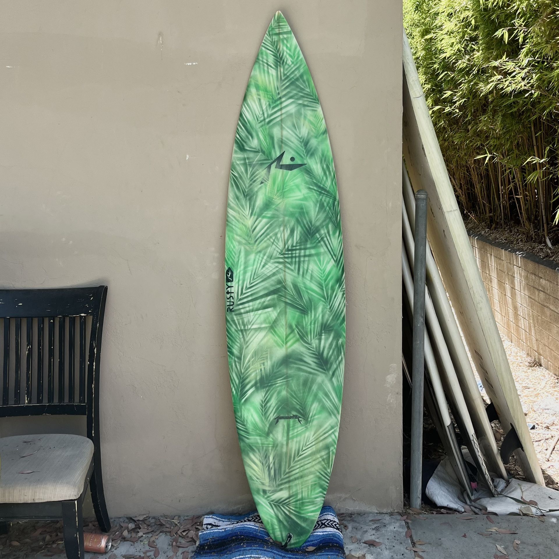 7’0 Rusty Traveler Surfboard Surf Board Semi Gun Step Up (not Pyzel ...
